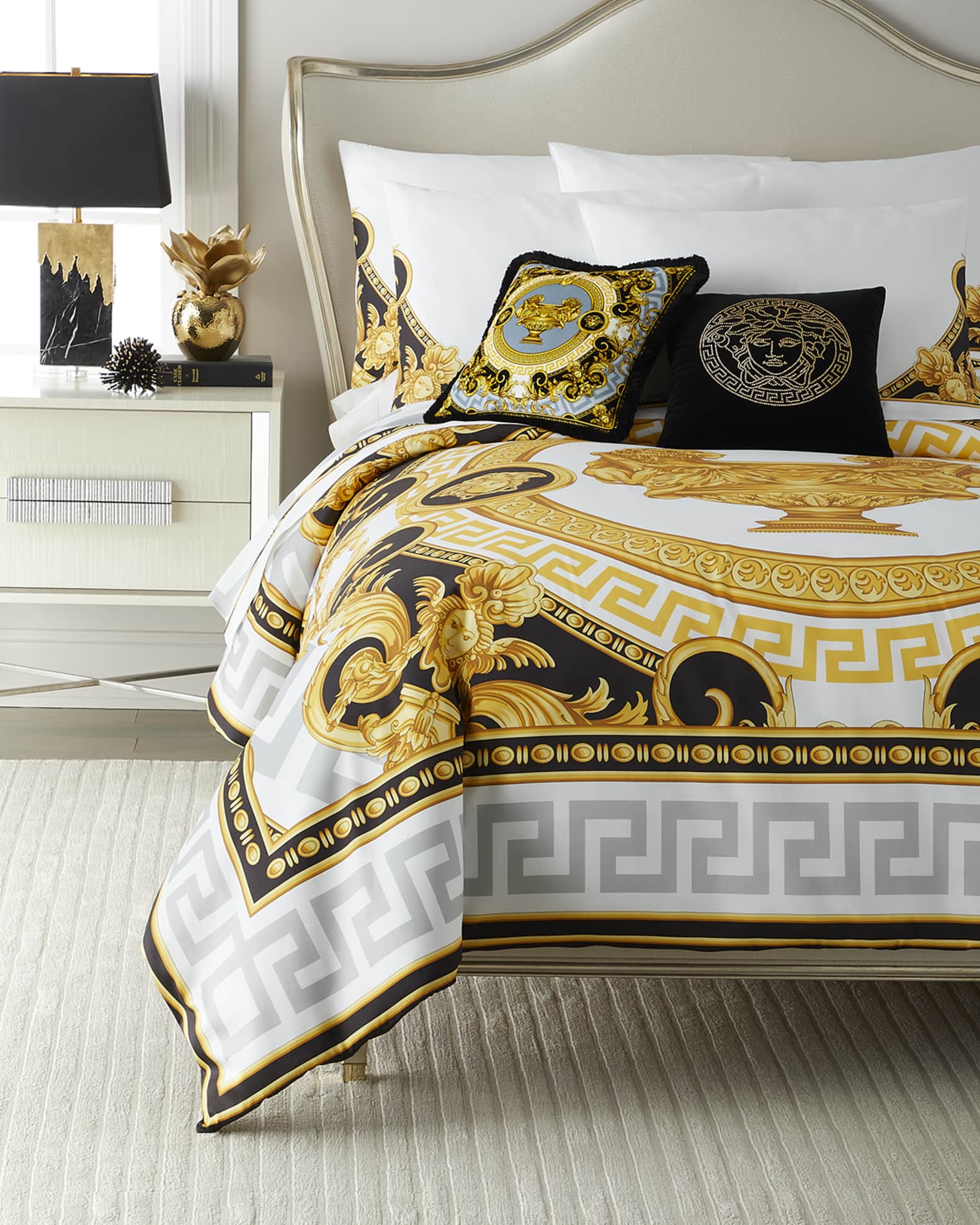 versace print bedding