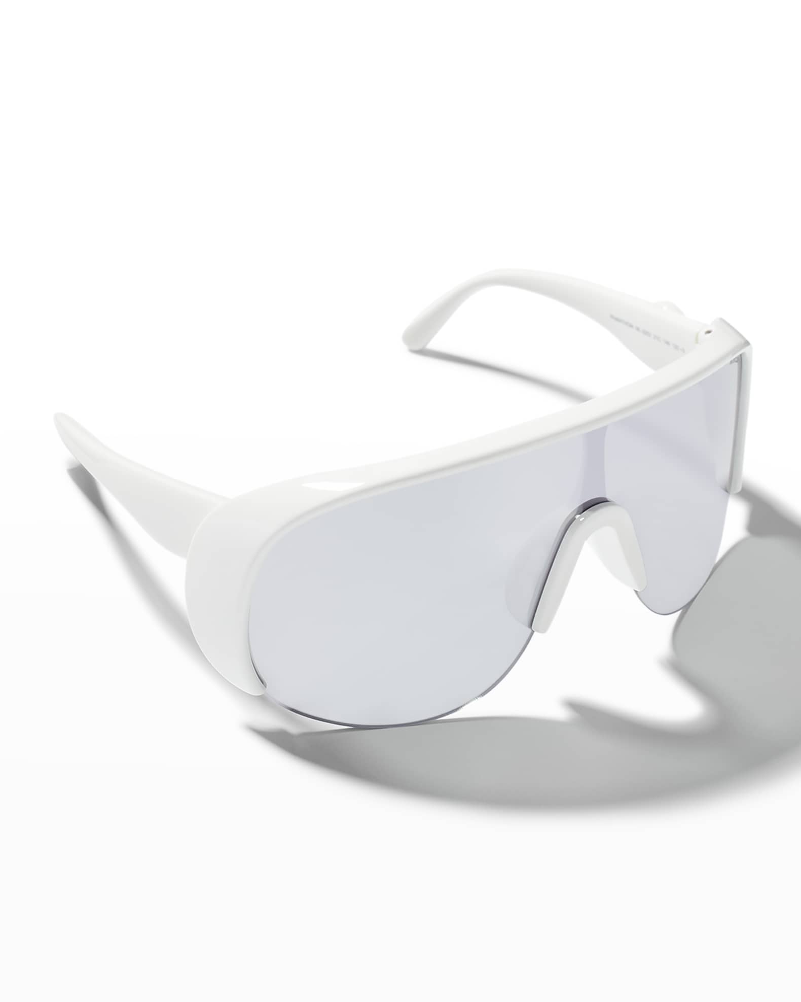 Moncler Phantom Injection Plastic Shield Sunglasses | Neiman Marcus