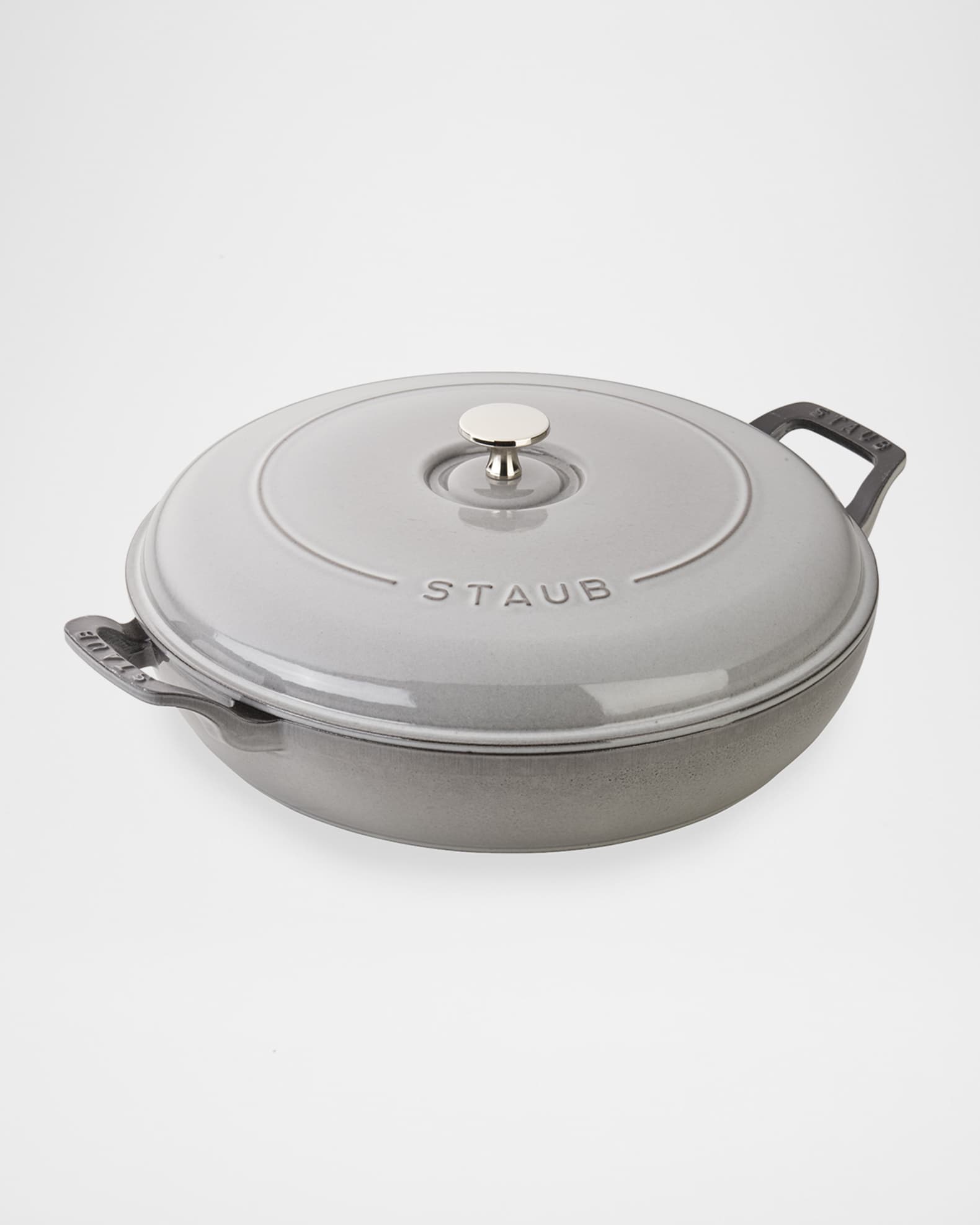 Staub 3.5-Qt. Cast Iron Braiser | Neiman Marcus