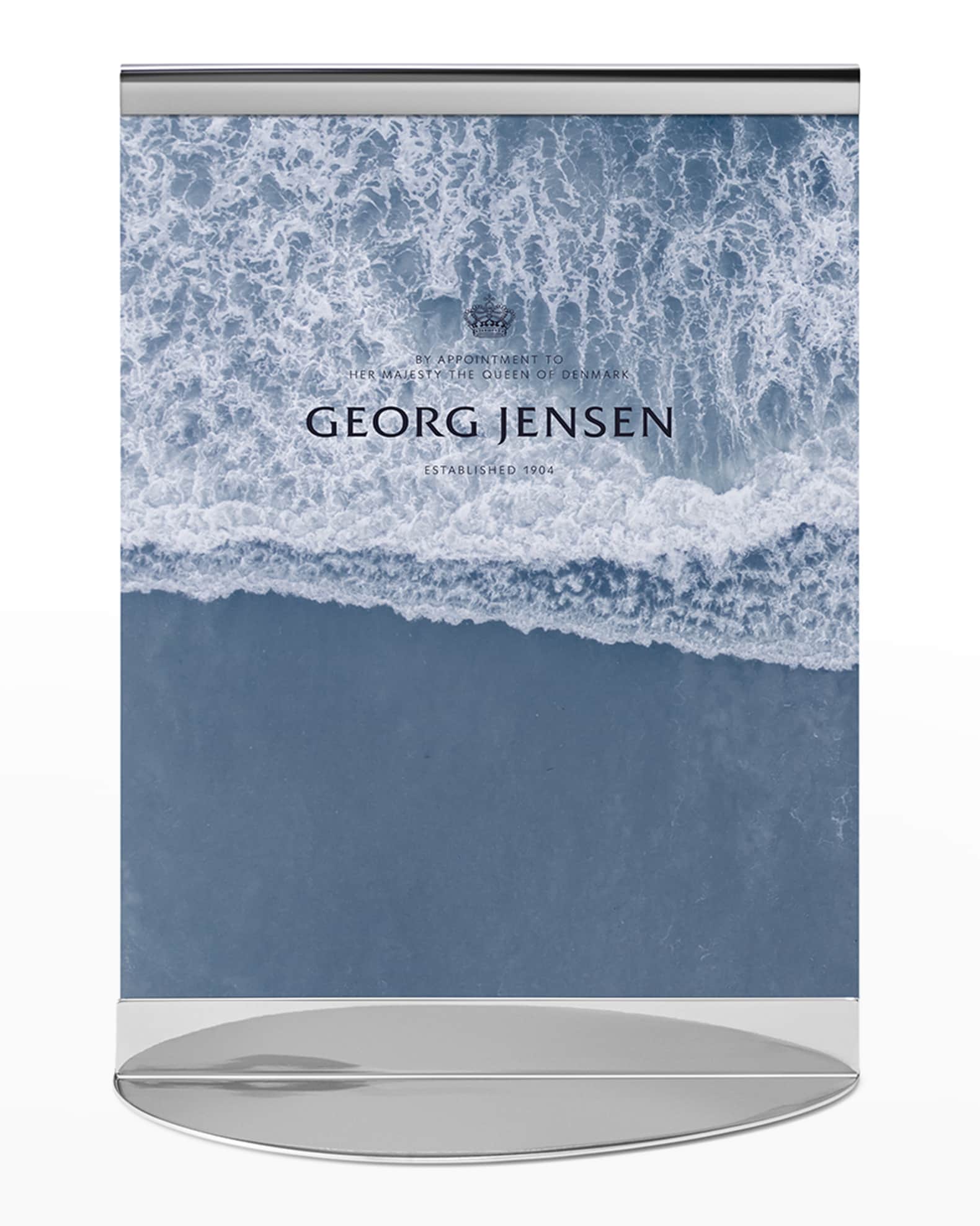 Georg Jensen Sky Stainless Steel Photo Frame, 5" x 7" | Neiman Marcus