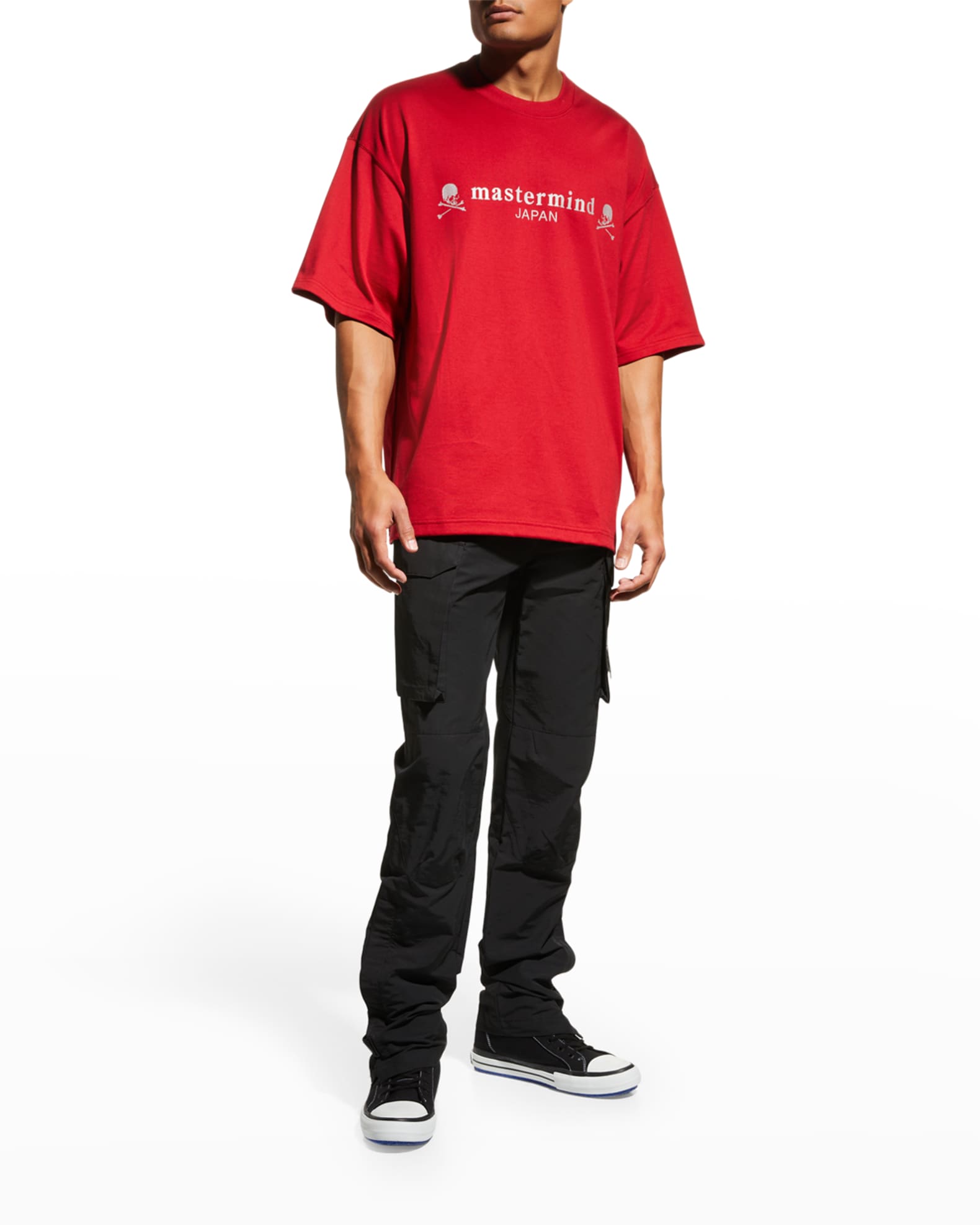 mastermind JAPAN Men's Reflective Logo T-Shirt | Neiman Marcus