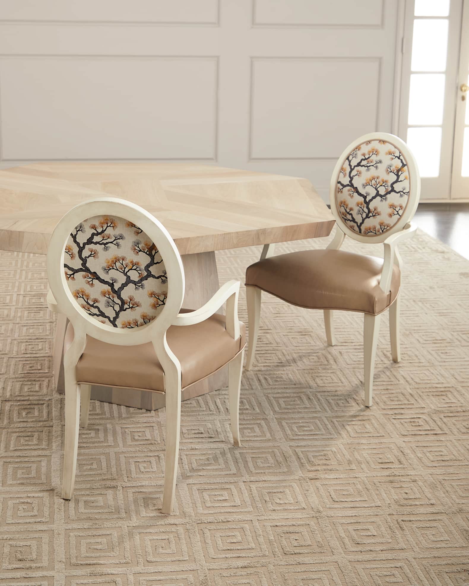 Massoud Sheehan Arm Chair | Neiman Marcus