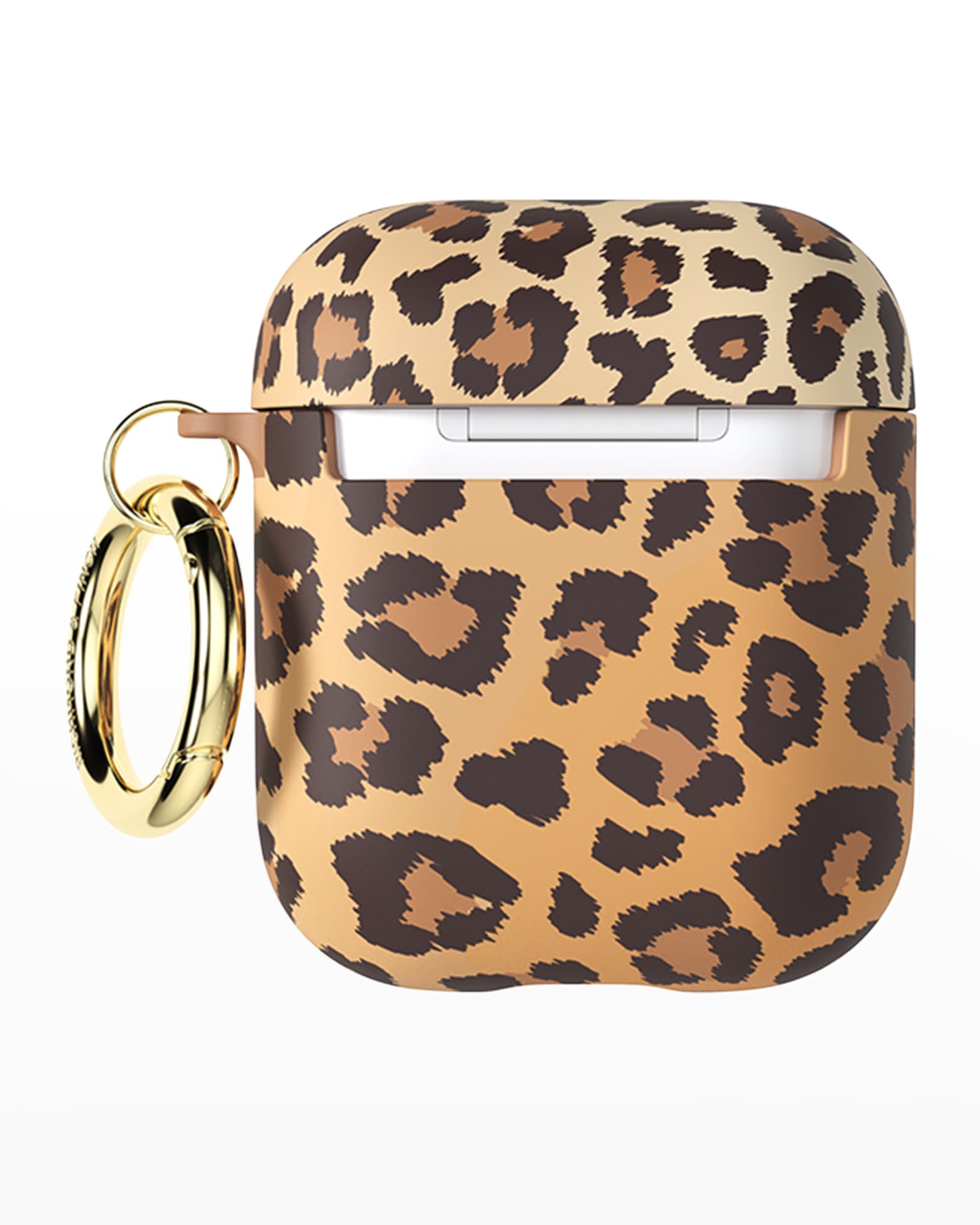 Richmond & Finch Leopard-Print AirPod Case | Neiman Marcus