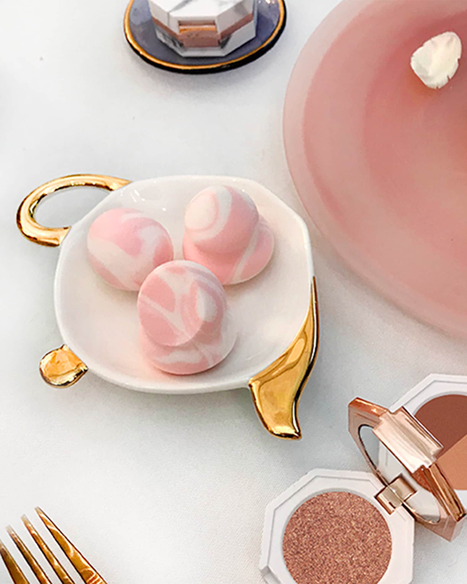 Dear Dahlia Mini Marble Blender Trio, Dahlia Pink | Neiman Marcus