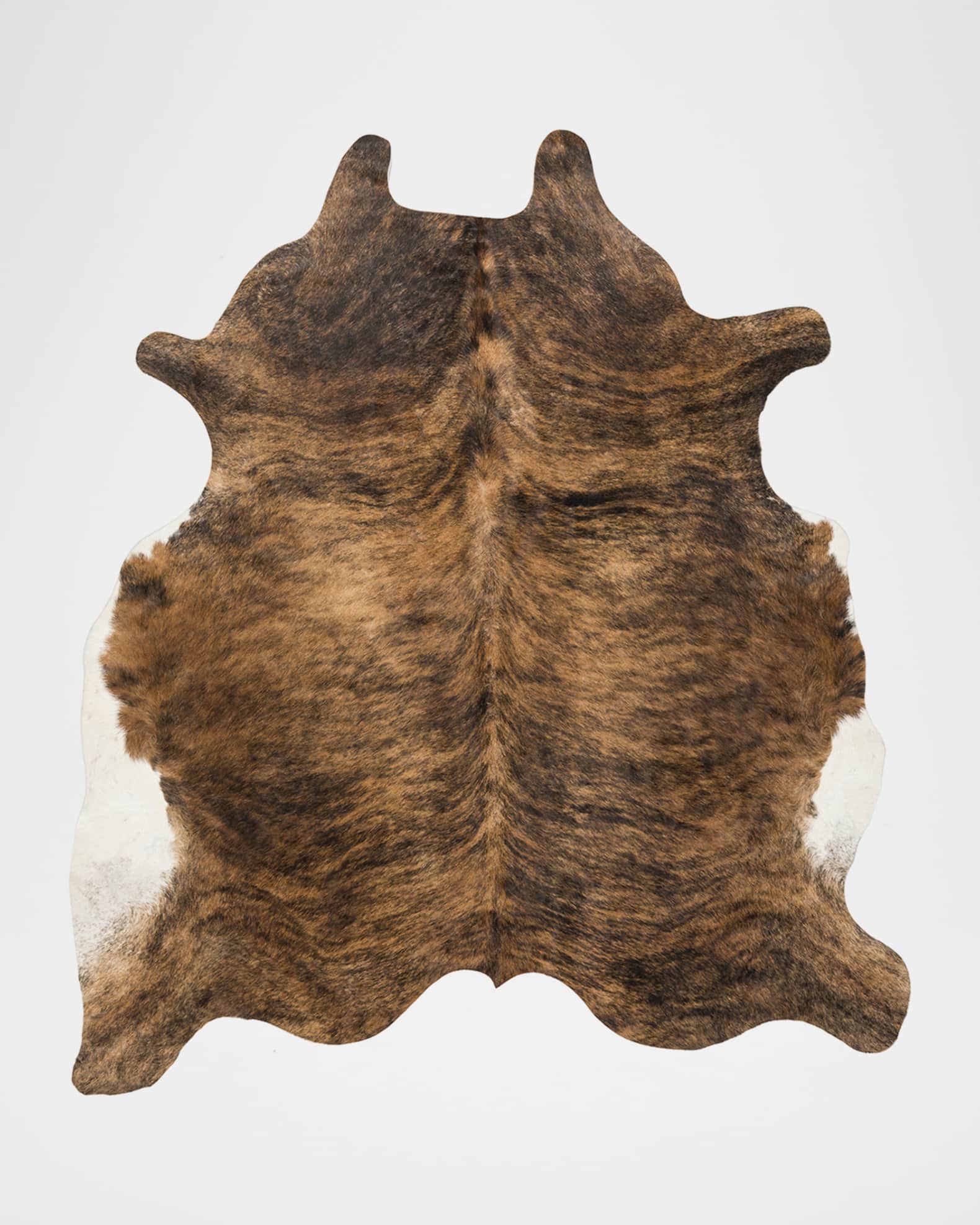 Surya Rugs Shepherd Hair on Hide Rug, 5' Square | Neiman Marcus