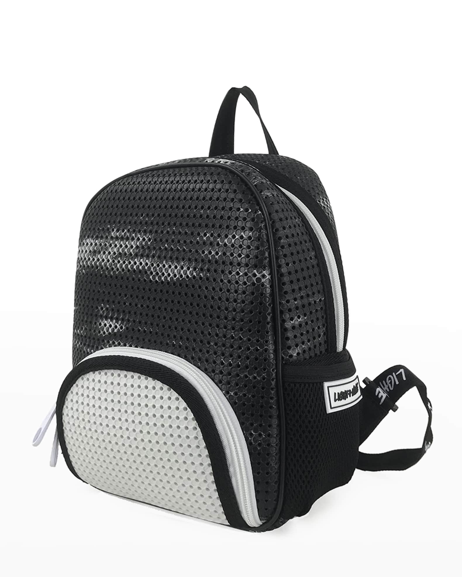 Light+Nine Kid's Little Miss Perforated Backpack | Neiman Marcus