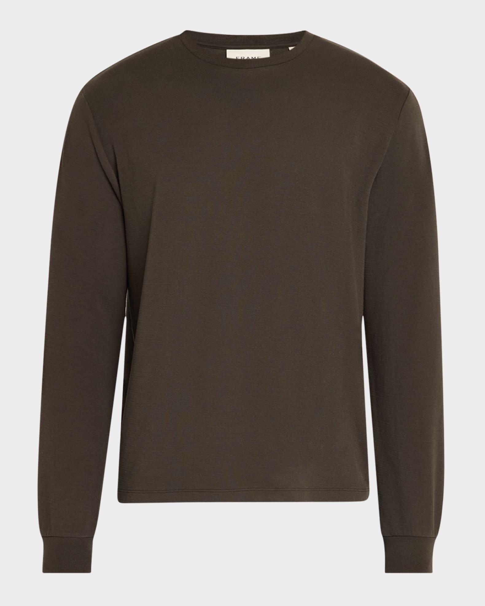 FRAME Men's Duofold Crew T-Shirt | Neiman Marcus