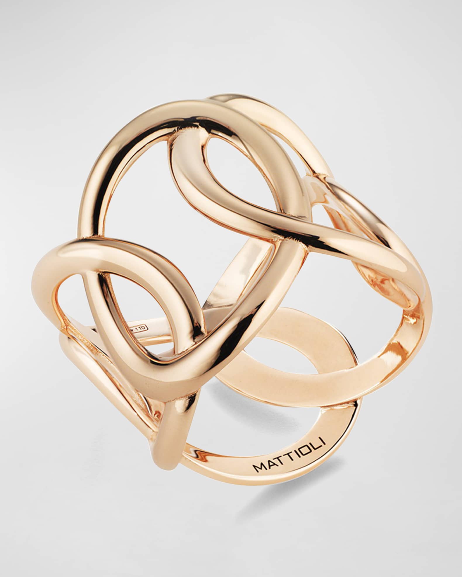Mattioli 18K Rose Gold Hiroko Ring | Neiman Marcus