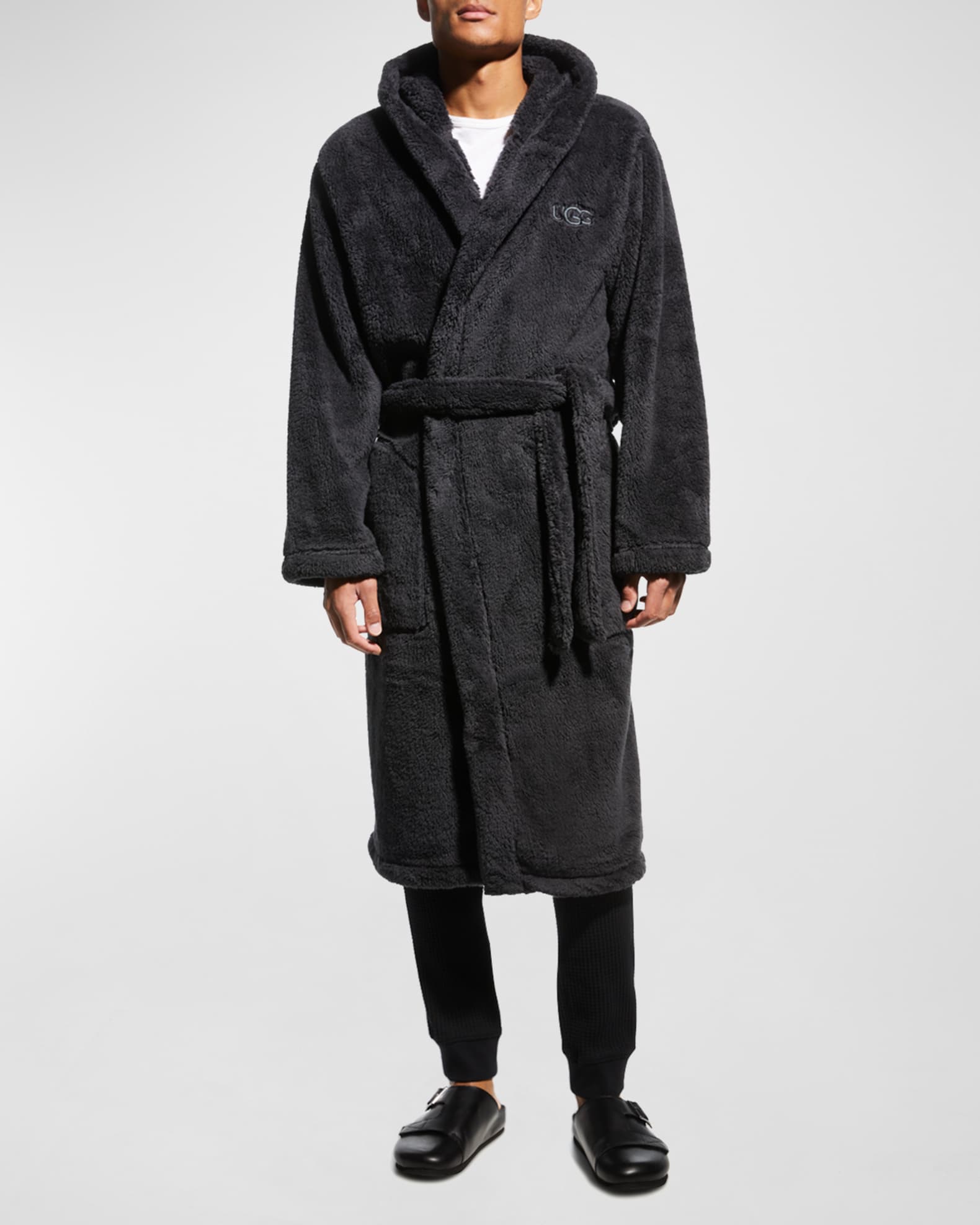 UGG Men's Beckett Sherpa Robe | Neiman Marcus