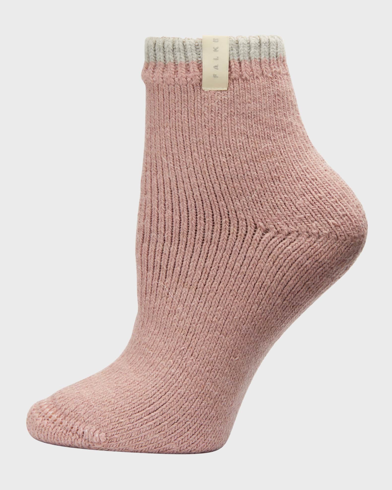 Falke Ribbed Two-Tone Ankle Socks | Neiman Marcus