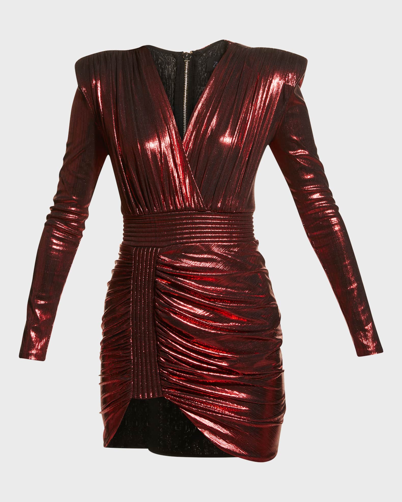ZHIVAGO Ziggy Metallic Cocktail Dress | Neiman Marcus
