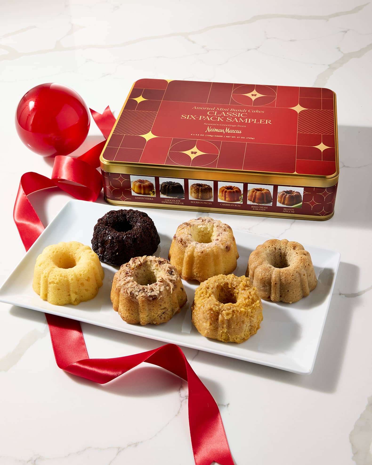 Neiman Marcus American Classics 6-Pack Liquor Cake Sampler | Neiman Marcus