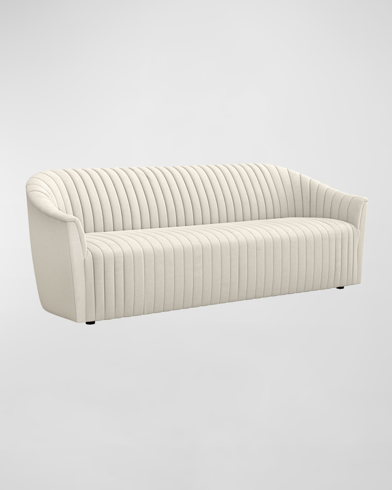 Interlude Home Channel Sofa, 90" | Neiman Marcus
