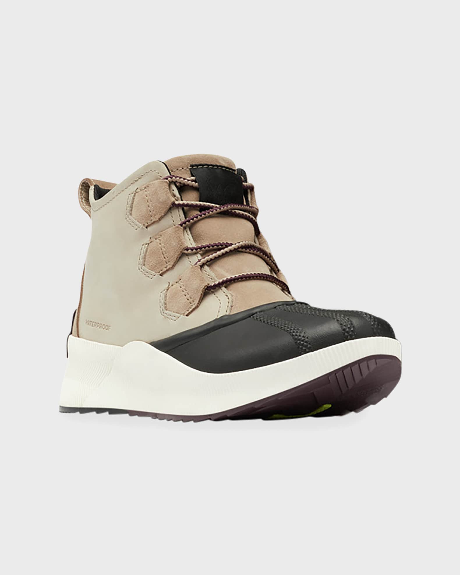 Sorel ONA mixed Leather Lace-Up Sport Booties | Neiman Marcus