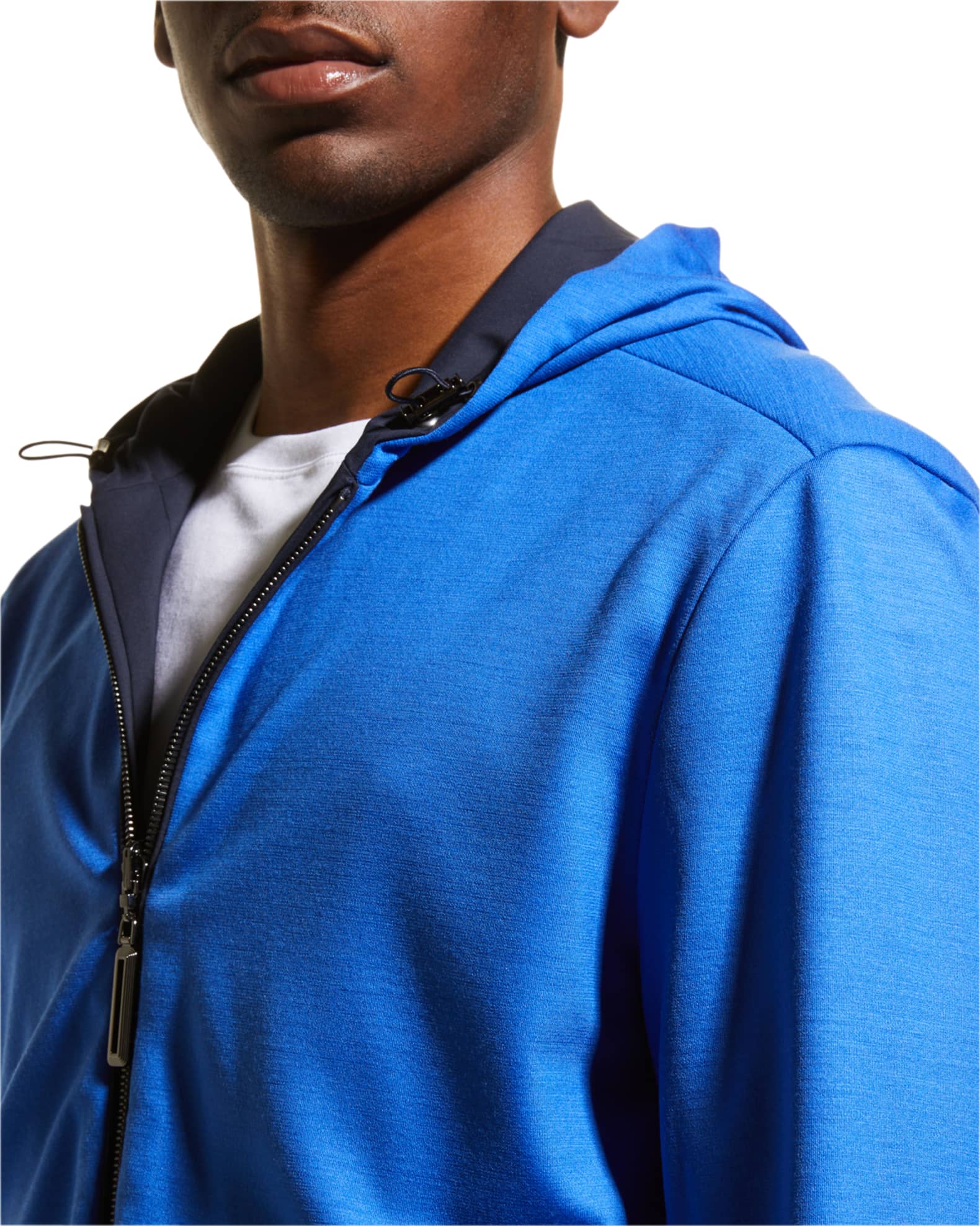 Stefano Ricci Men's Reversible Hooded Jacket | Neiman Marcus