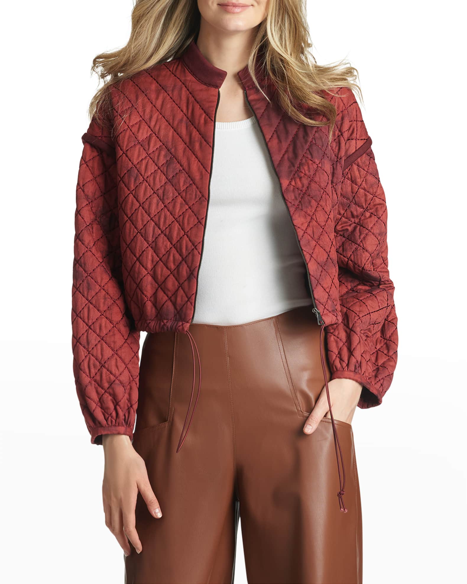 Sachin & Babi Iggy Cotton Twill Quilted Jacket | Neiman Marcus