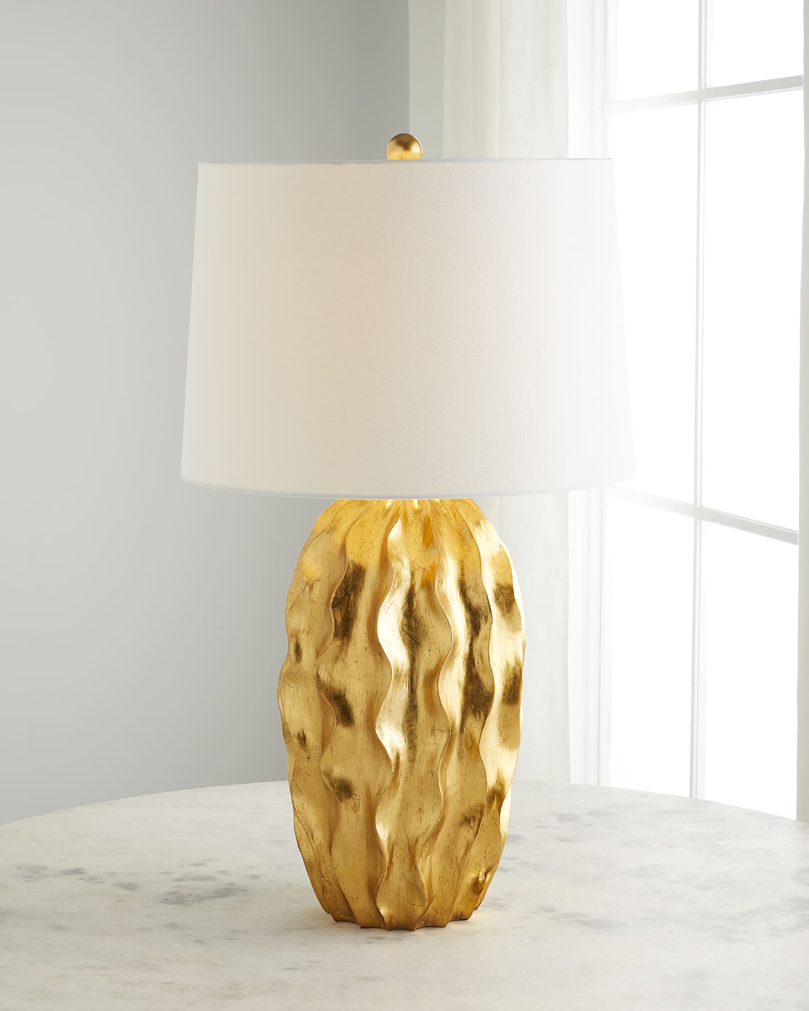 Large Wave Table Lamps | Neiman Marcus