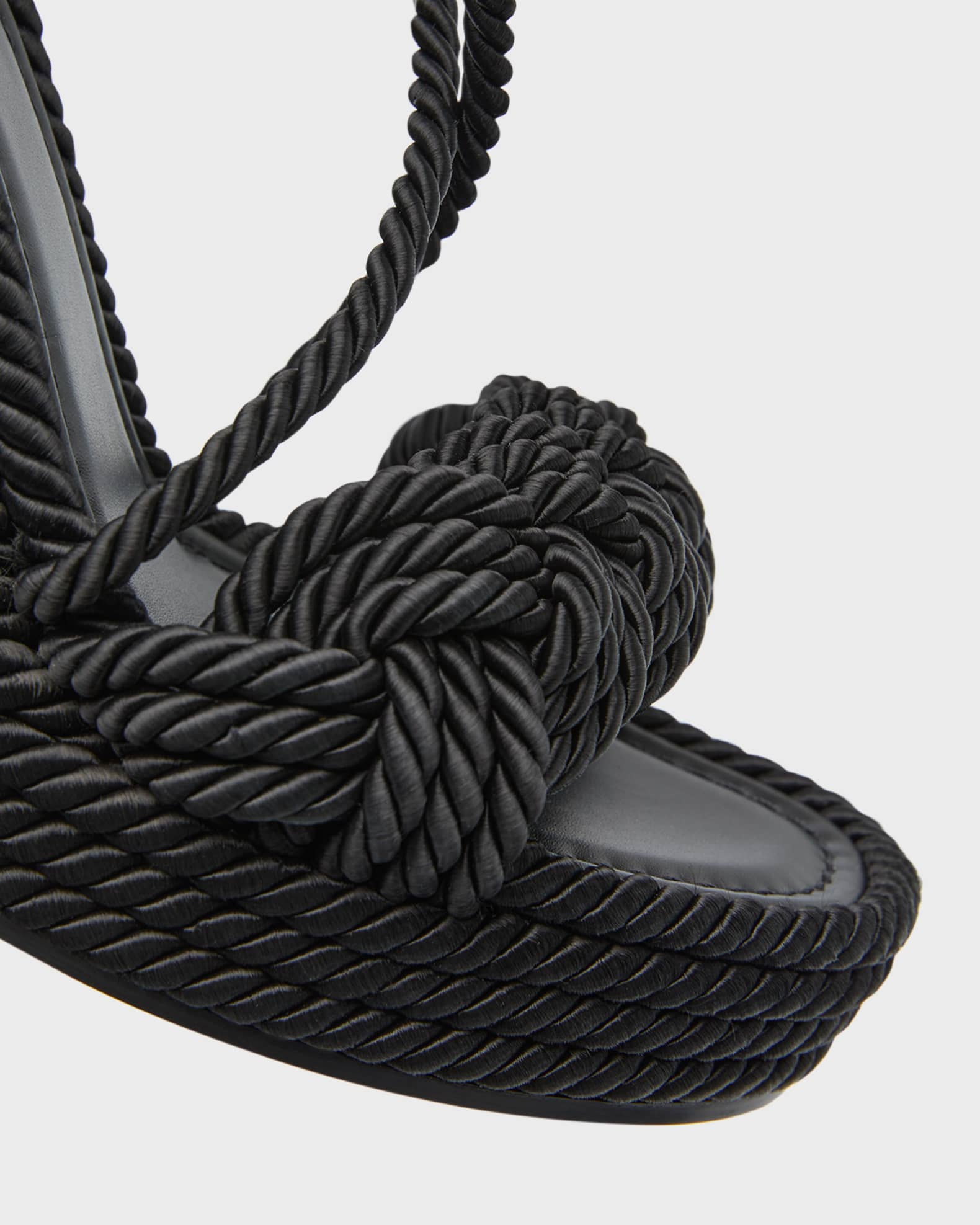 Valentino Garavani Rockstud Torchon 115mm Rainbow Espadrille Sandals ...