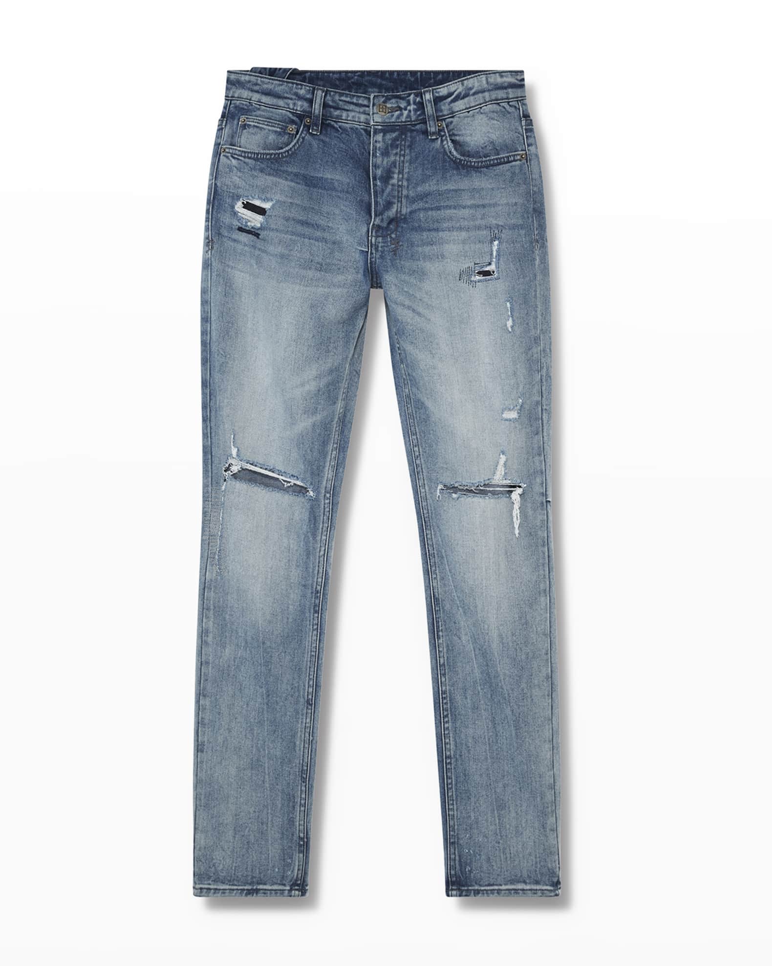 Ksubi Men's Chitch Layover Trashed Jeans | Neiman Marcus