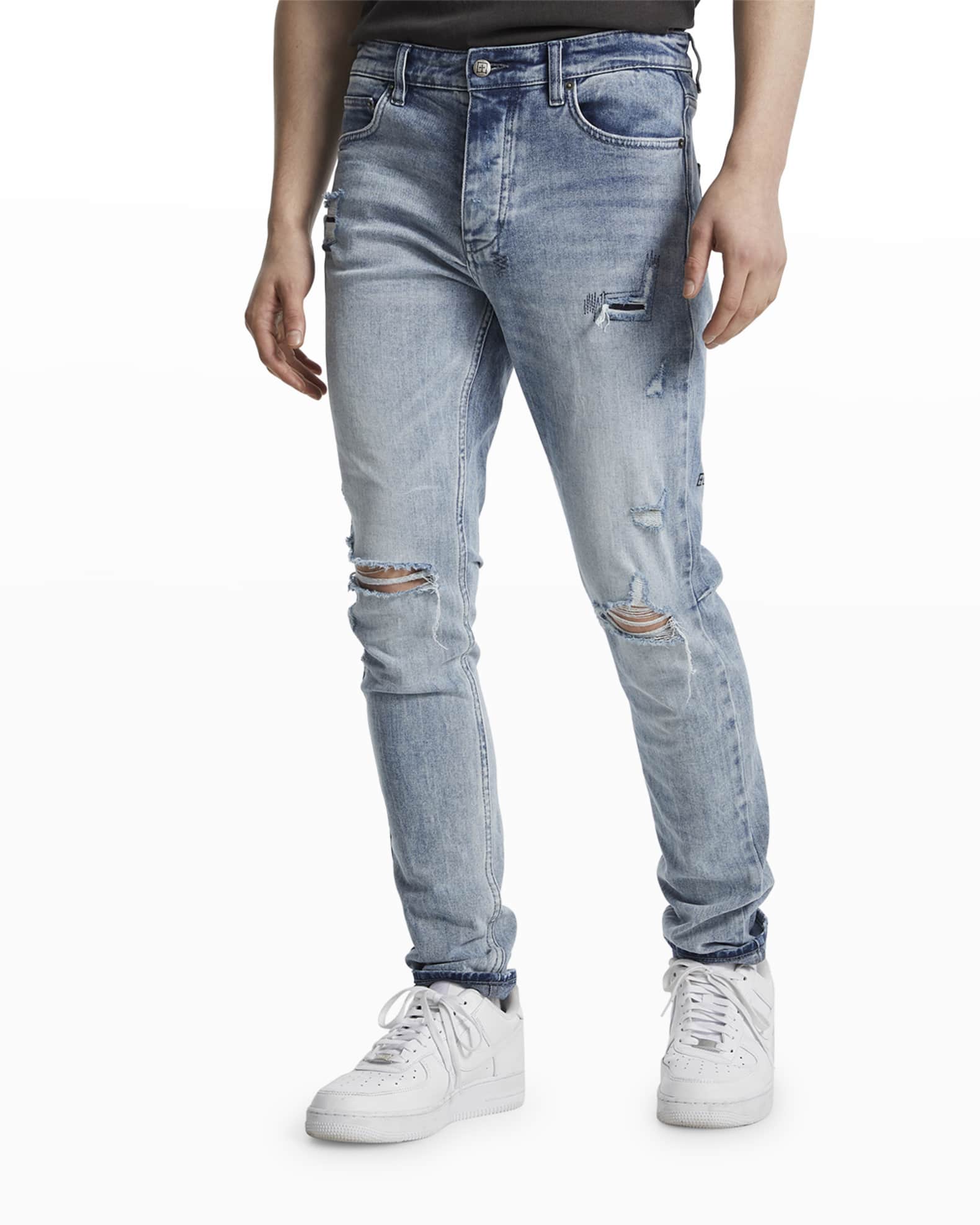 Ksubi Men's Chitch Layover Trashed Jeans | Neiman Marcus