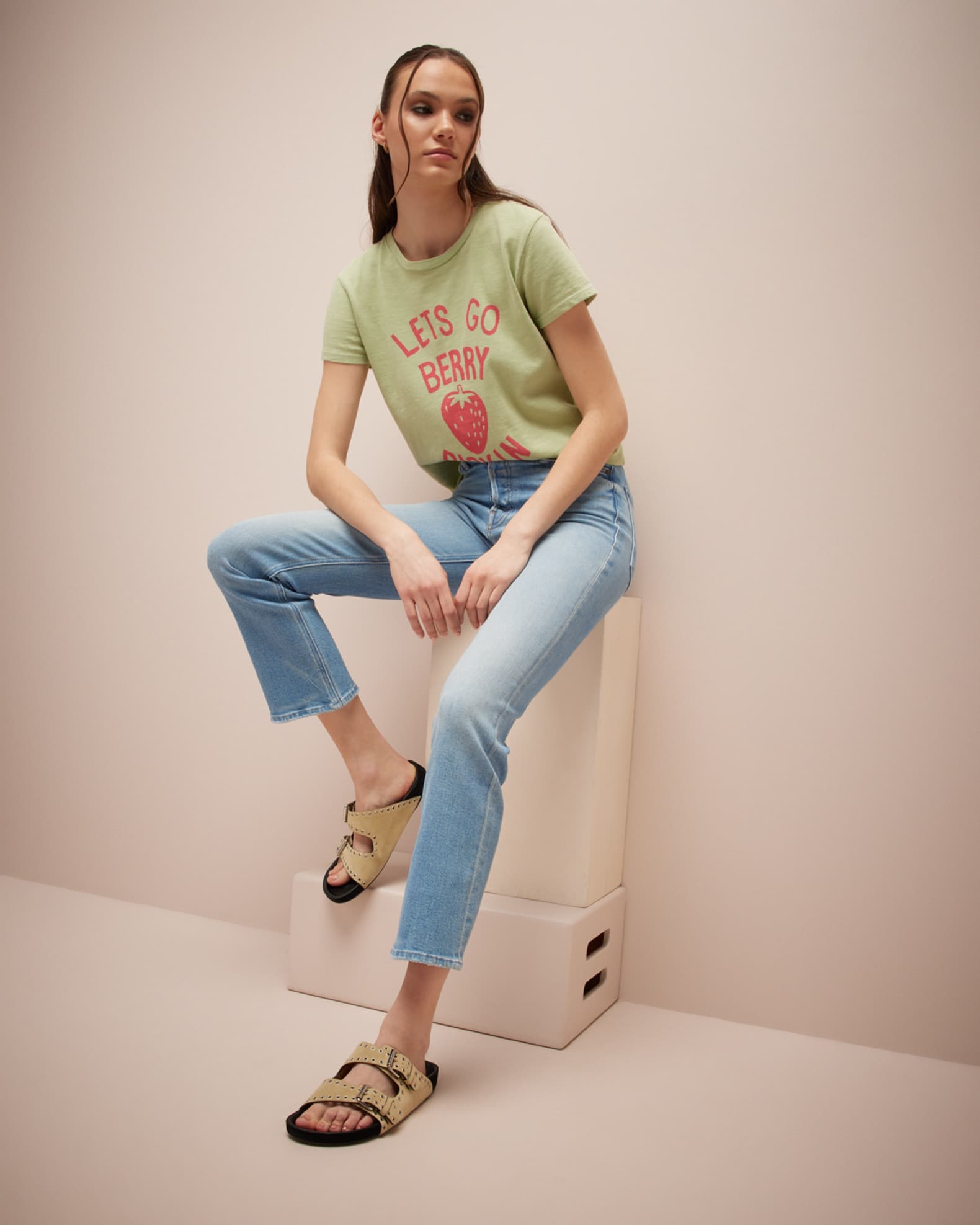 MOTHER The Lil Sinful Tee | Neiman Marcus