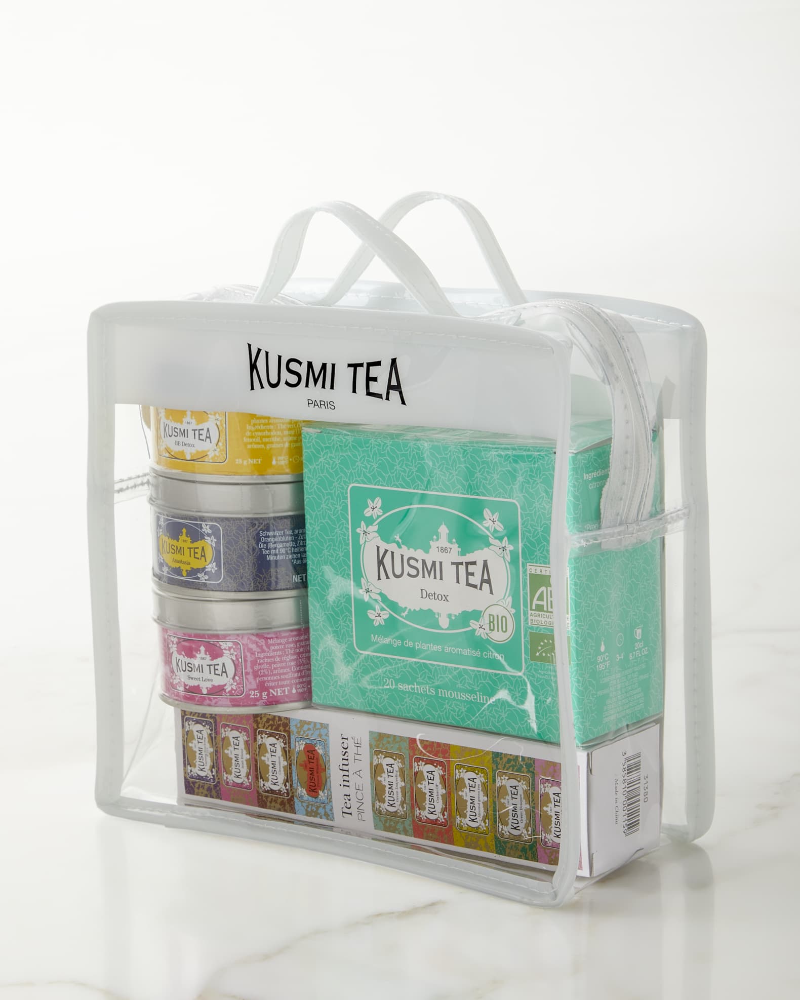 Kusmi Tea Organic Tea Travel Kit Gift Set | Neiman Marcus