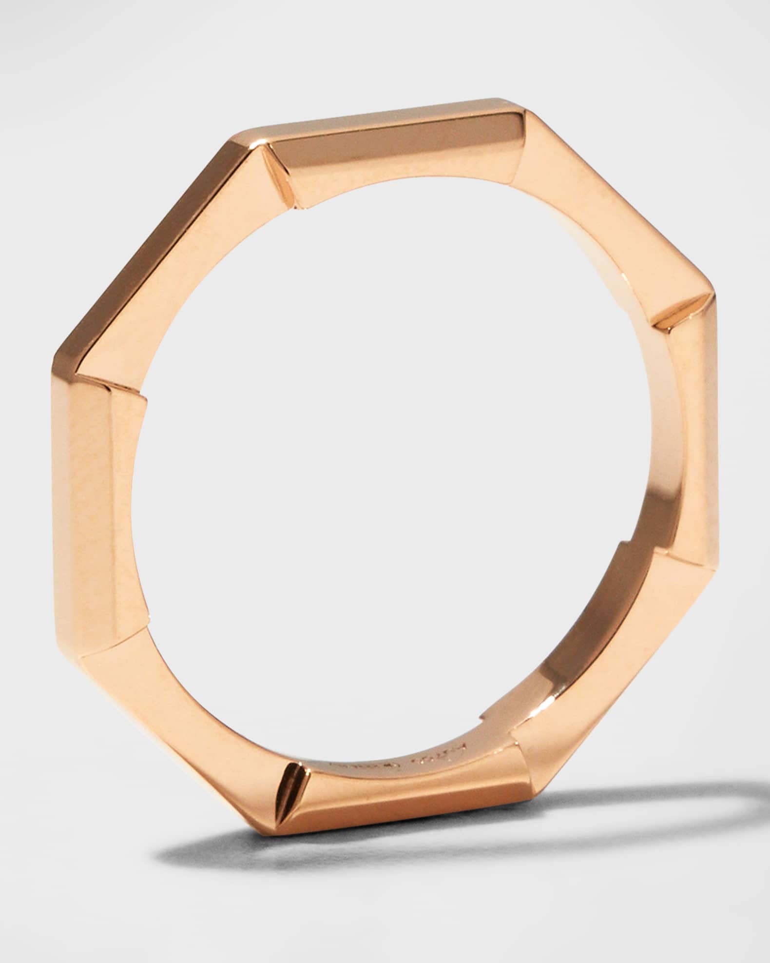 Gucci Link to Love Ring in Pink Gold | Neiman Marcus