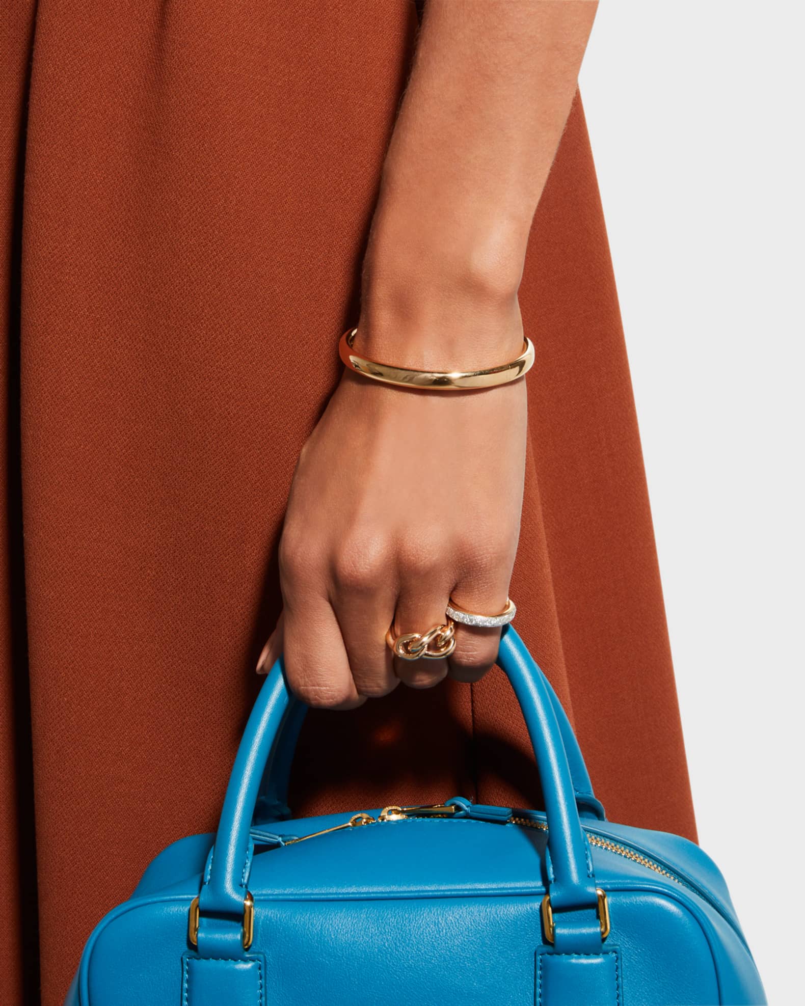 Pomellato Iconica 18K Rose Gold Bangle Bracelet | Neiman Marcus