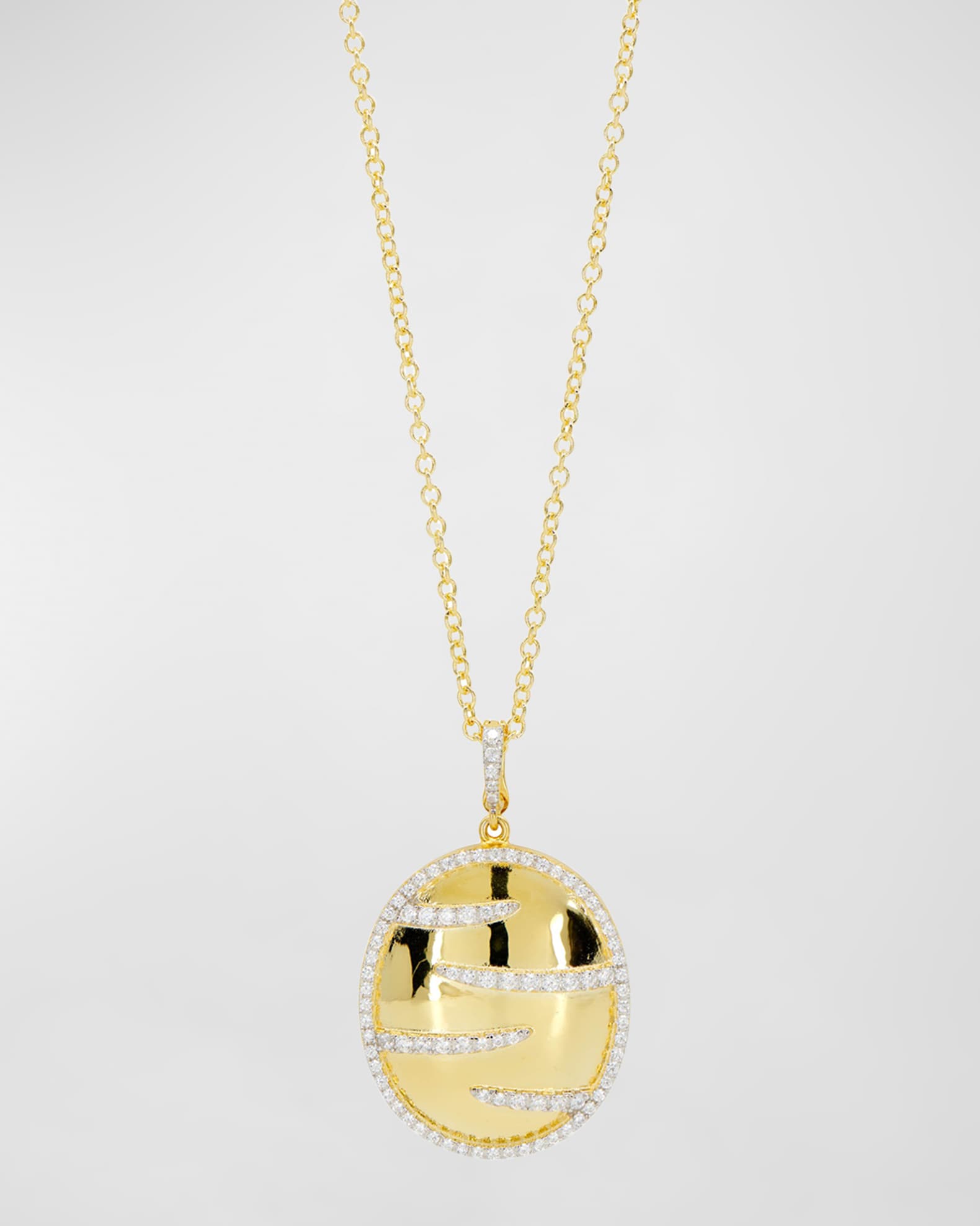 Freida Rothman Radiance Pendant Necklace with Cubic Zirconia | Neiman ...