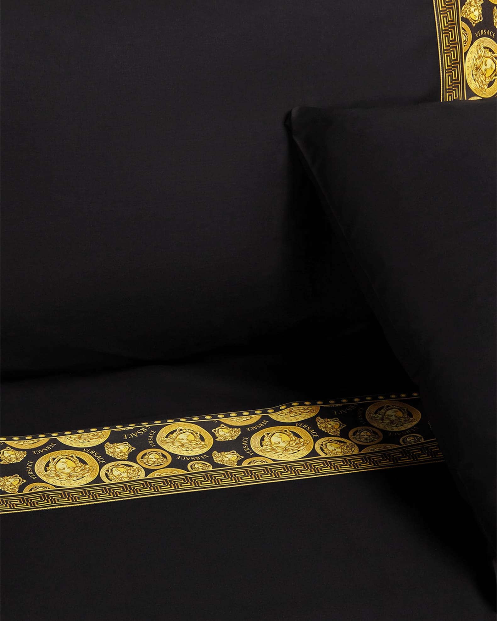 Versace Home Collection Medusa Amplified King Bed Set | Neiman Marcus