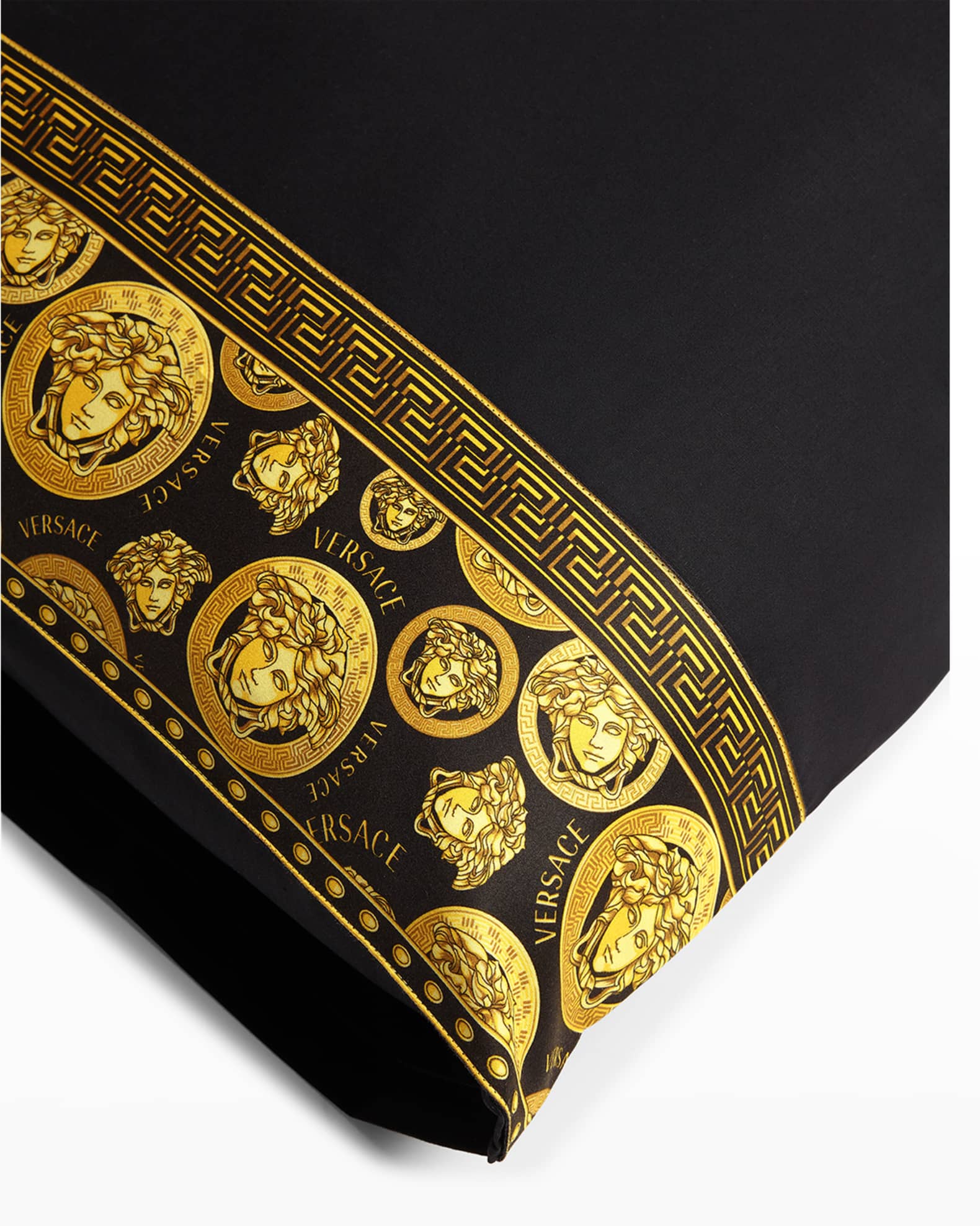 Versace Home Collection Medusa Amplified King Bed Set | Neiman Marcus