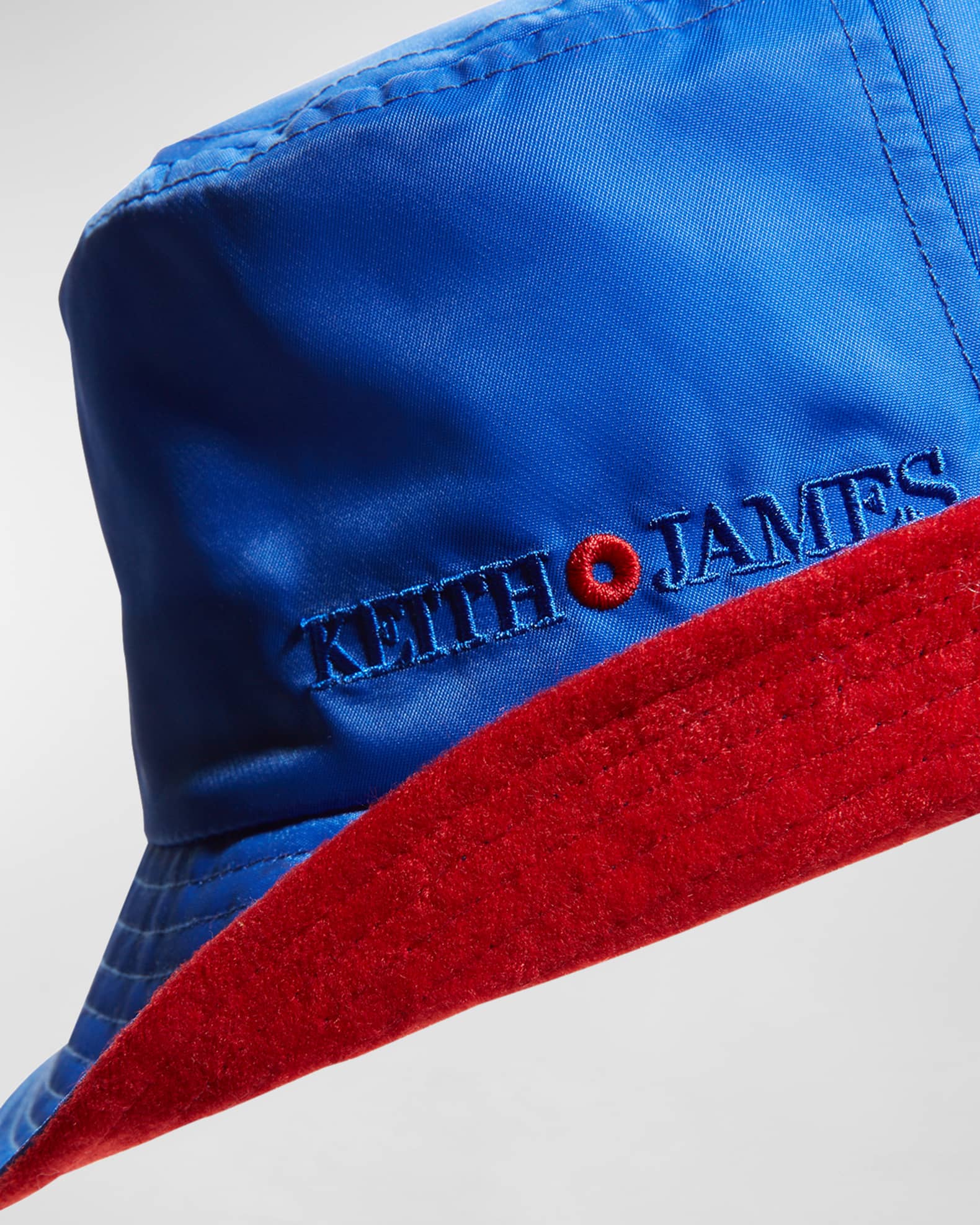 Keith James Men's Logo Nylon Bucket Hat | Neiman Marcus