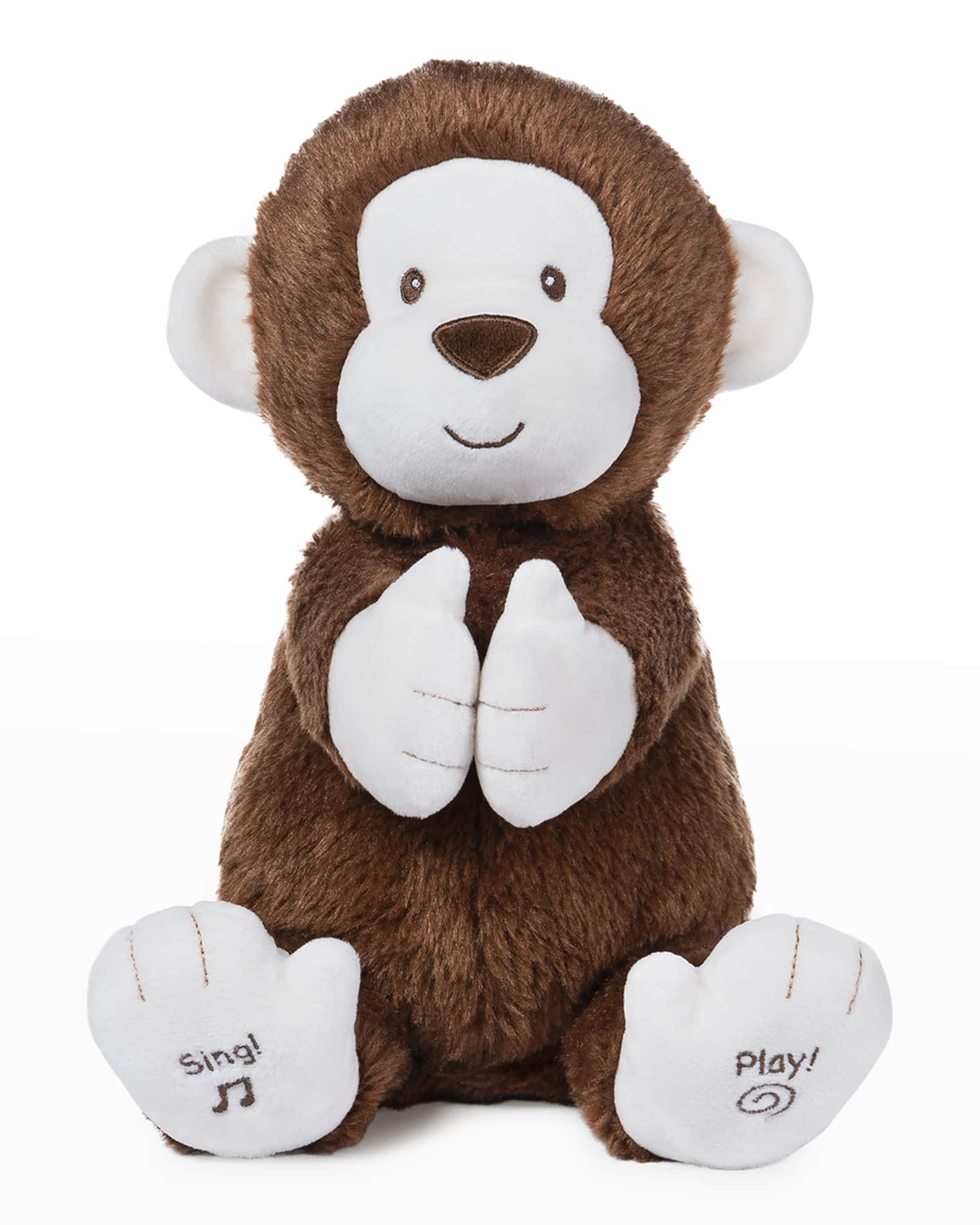 Gund Clappy the Monkey 12" Animated Plush Stuffed Animal Toy | Neiman ...