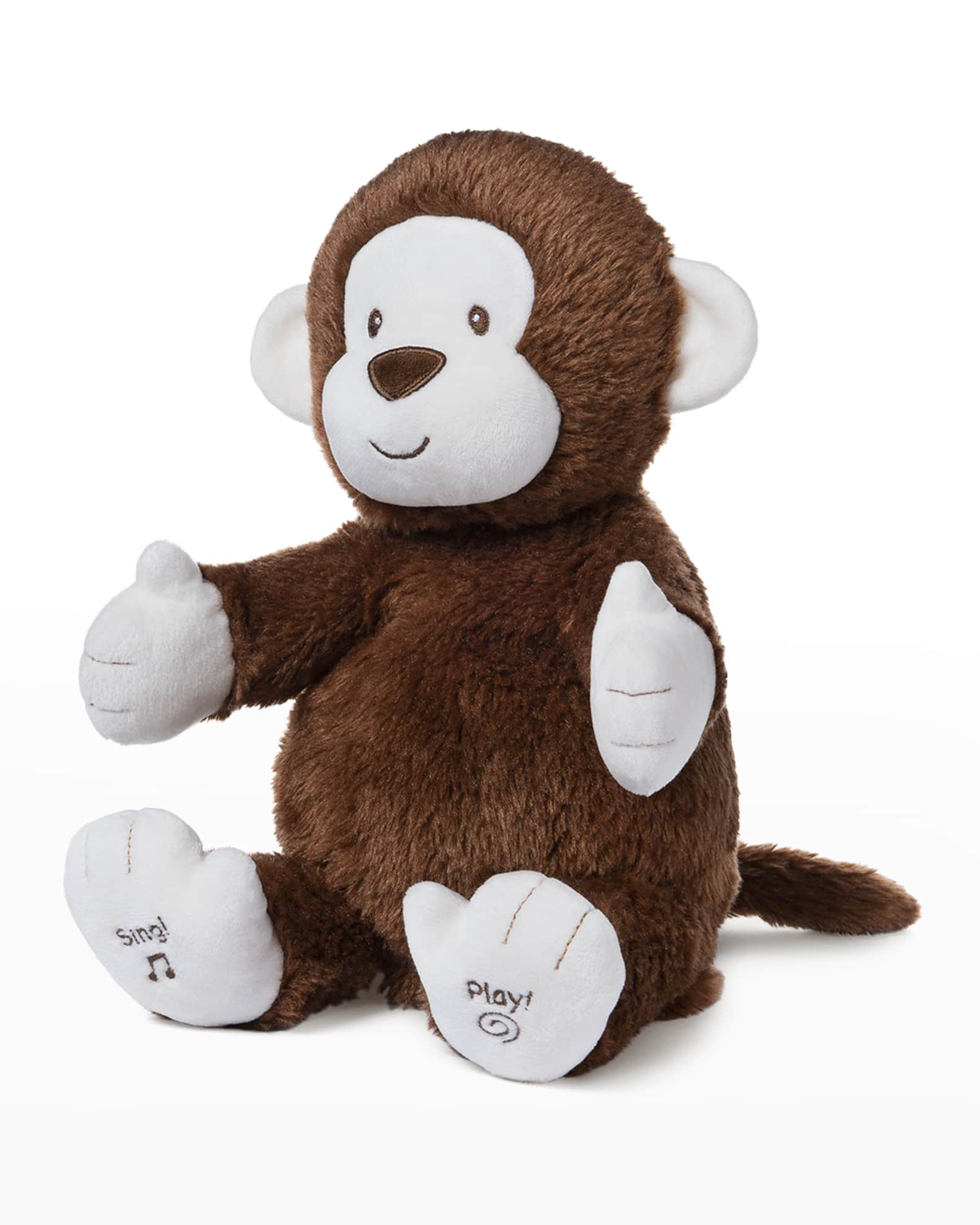 Gund Clappy the Monkey 12" Animated Plush Stuffed Animal Toy | Neiman ...
