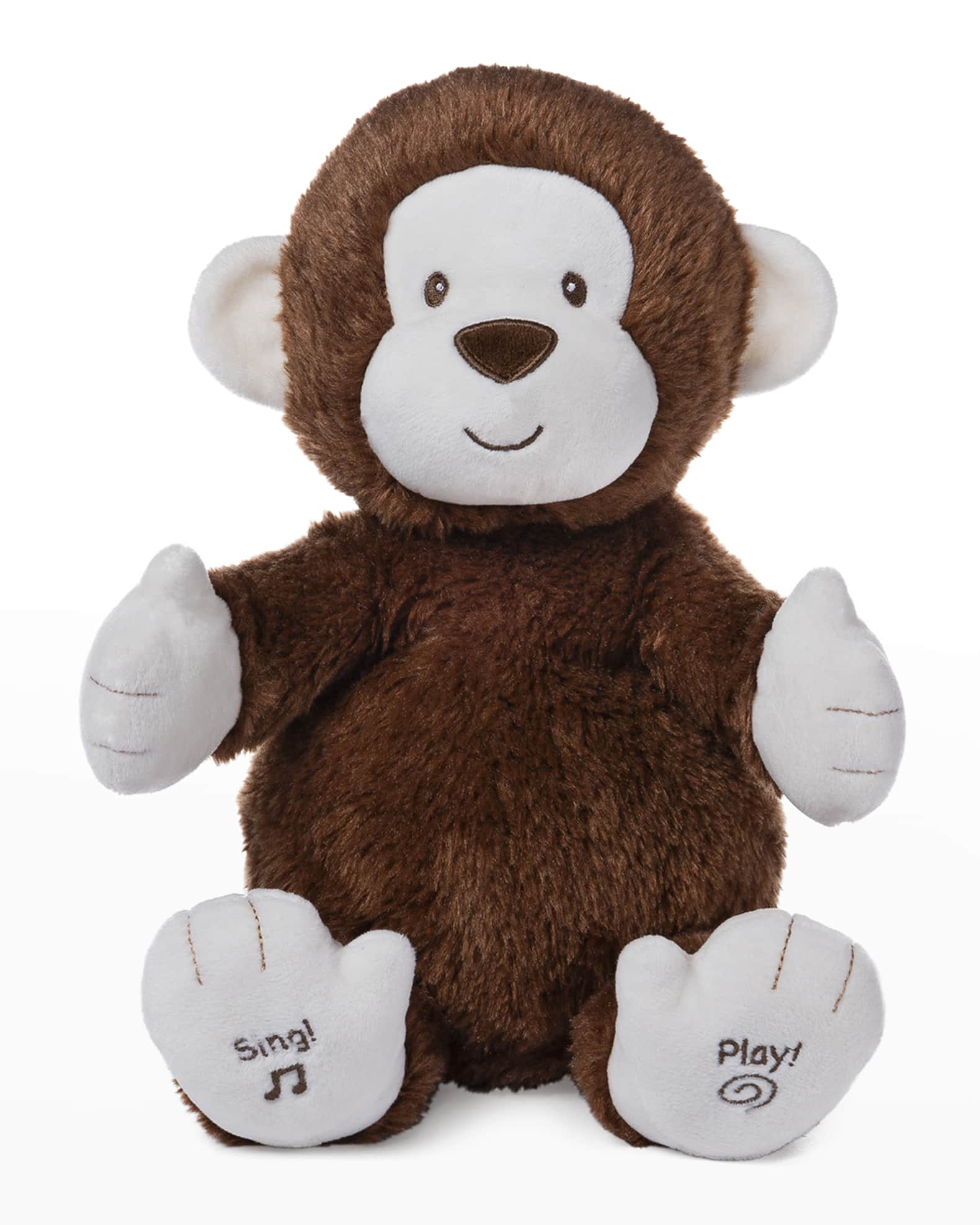 Gund Clappy the Monkey 12" Animated Plush Stuffed Animal Toy | Neiman ...
