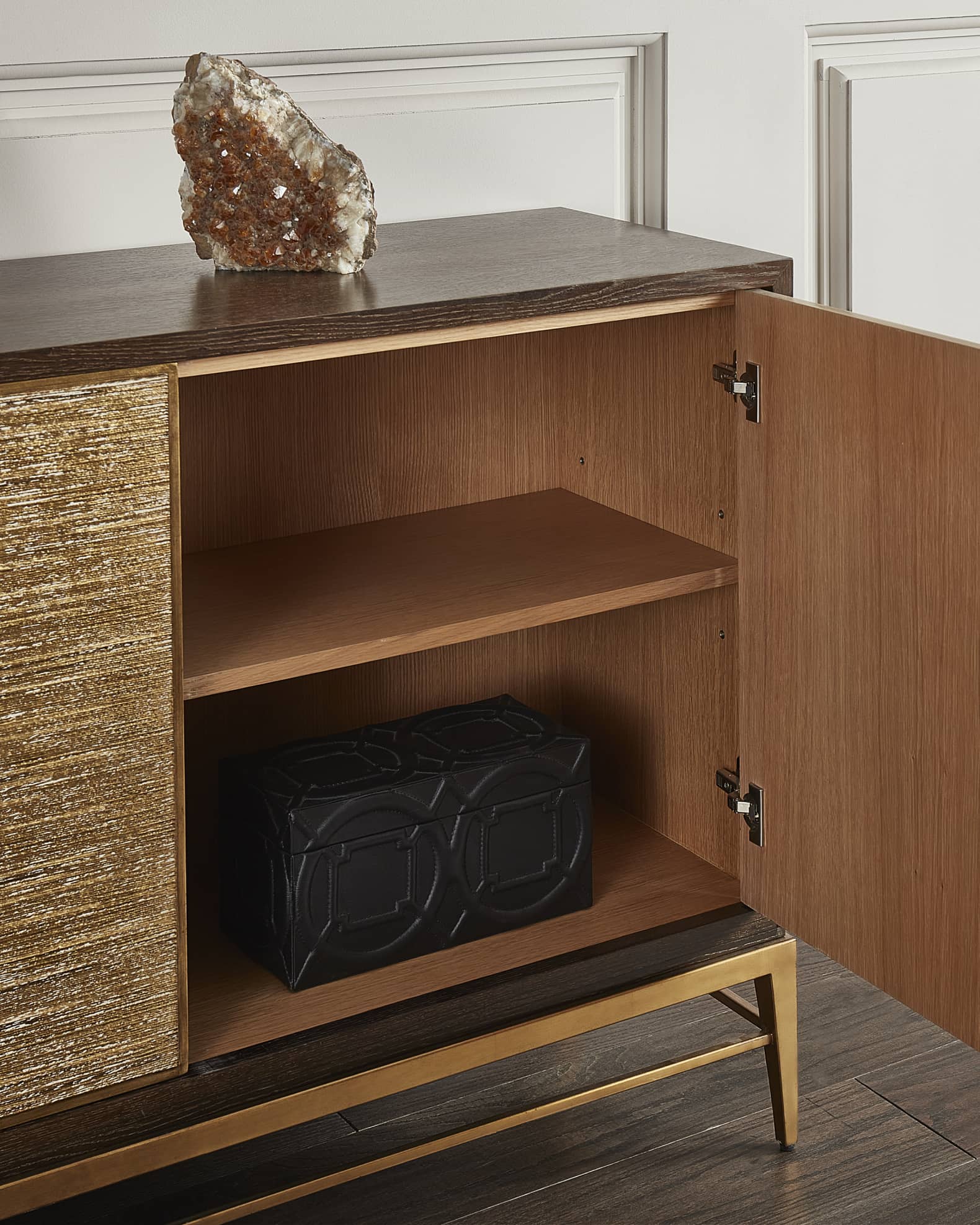 John-Richard Collection Walthall Two-Door Cabinet | Neiman Marcus