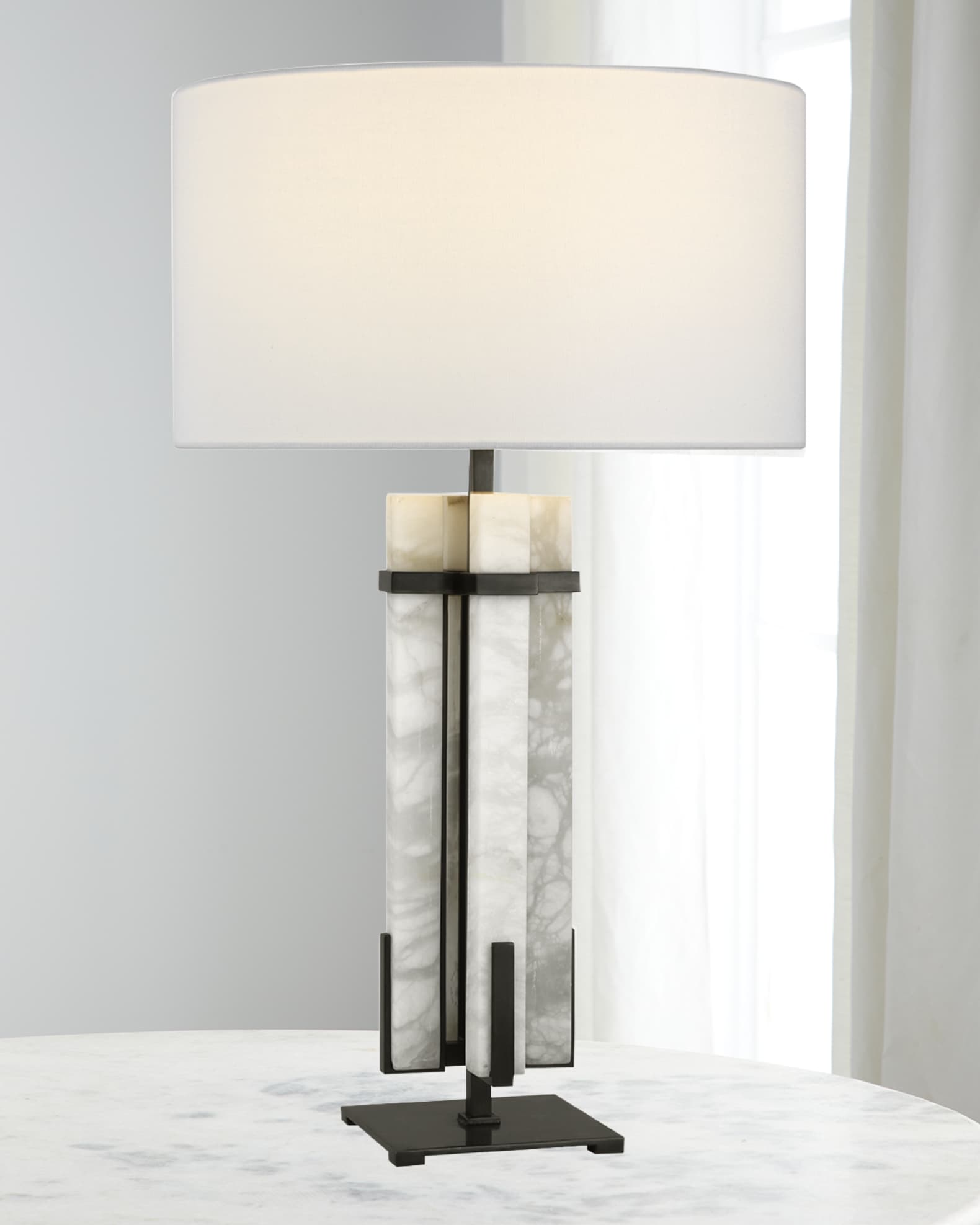 Visual Comfort Signature Malik Large Table Lamp By Ian K. Fowler ...