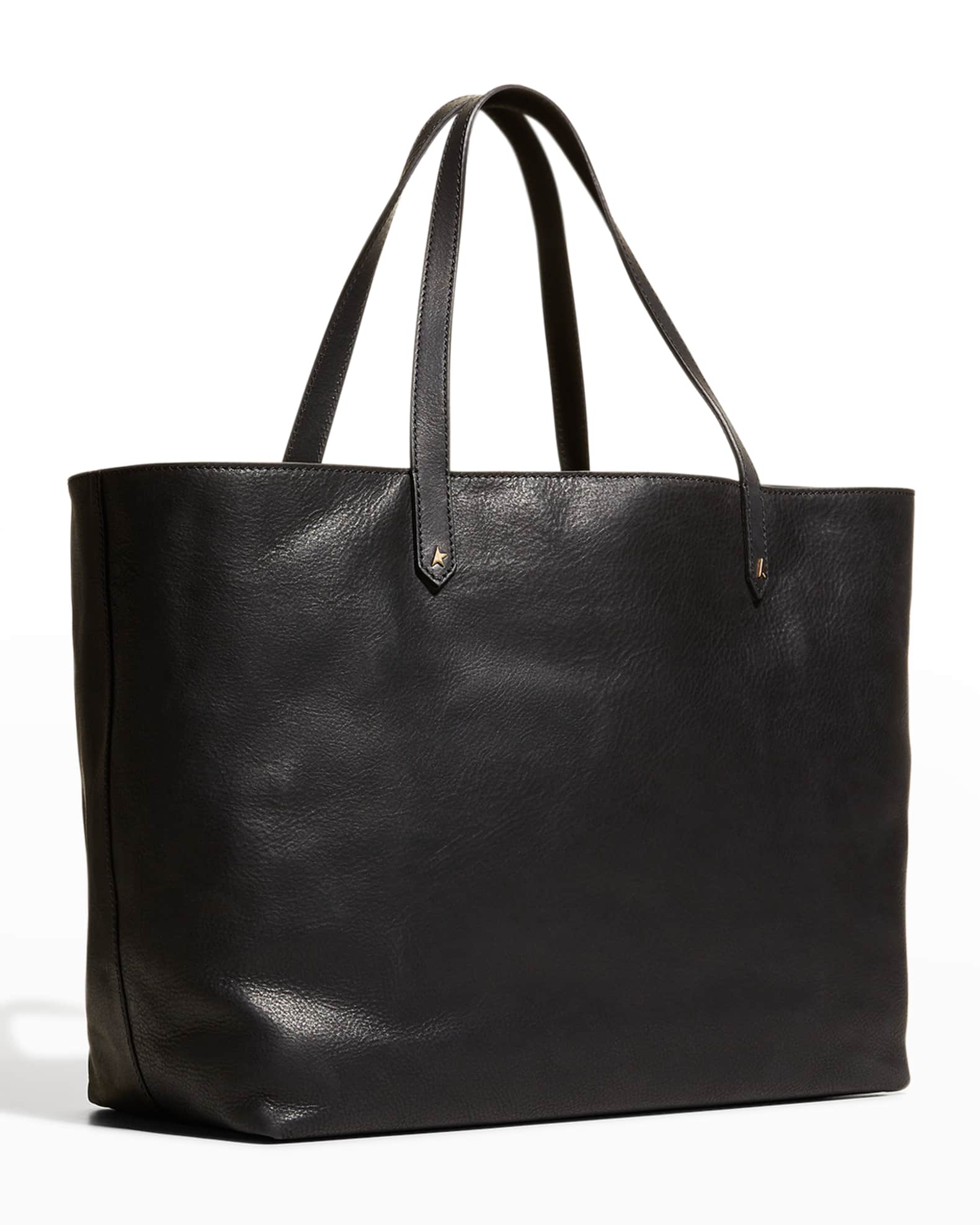 Golden Goose Pasadena Smooth Leather Shopper Tote Bag | Neiman Marcus
