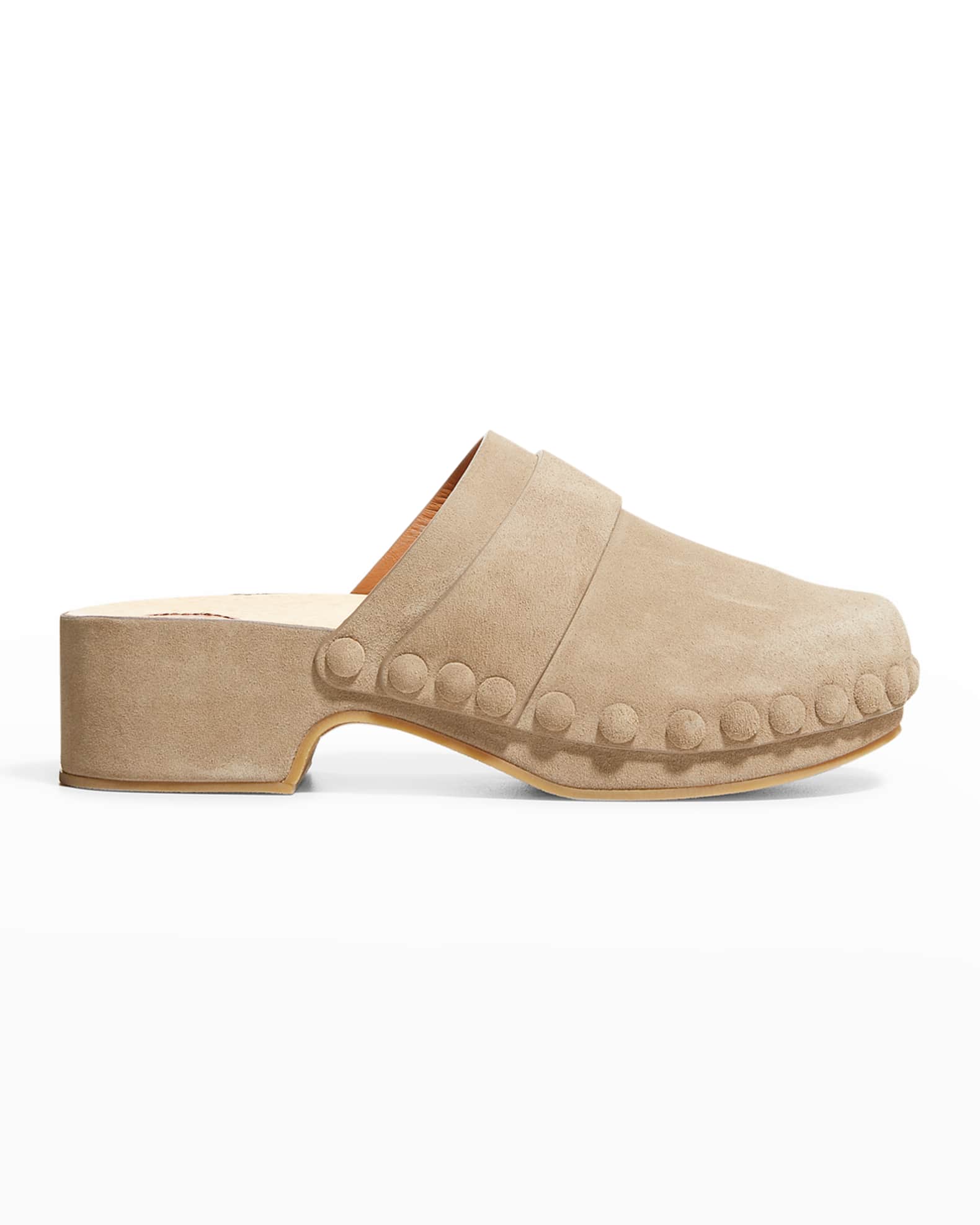 Chloe Joy Suede Clogs