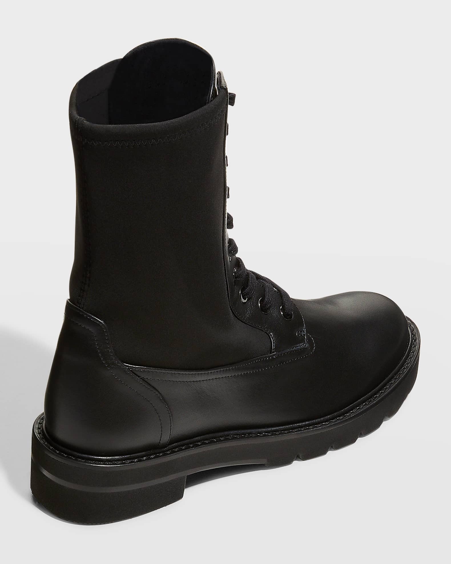 Stuart Weitzman Ande Lift Tonal Combat Booties | Neiman Marcus
