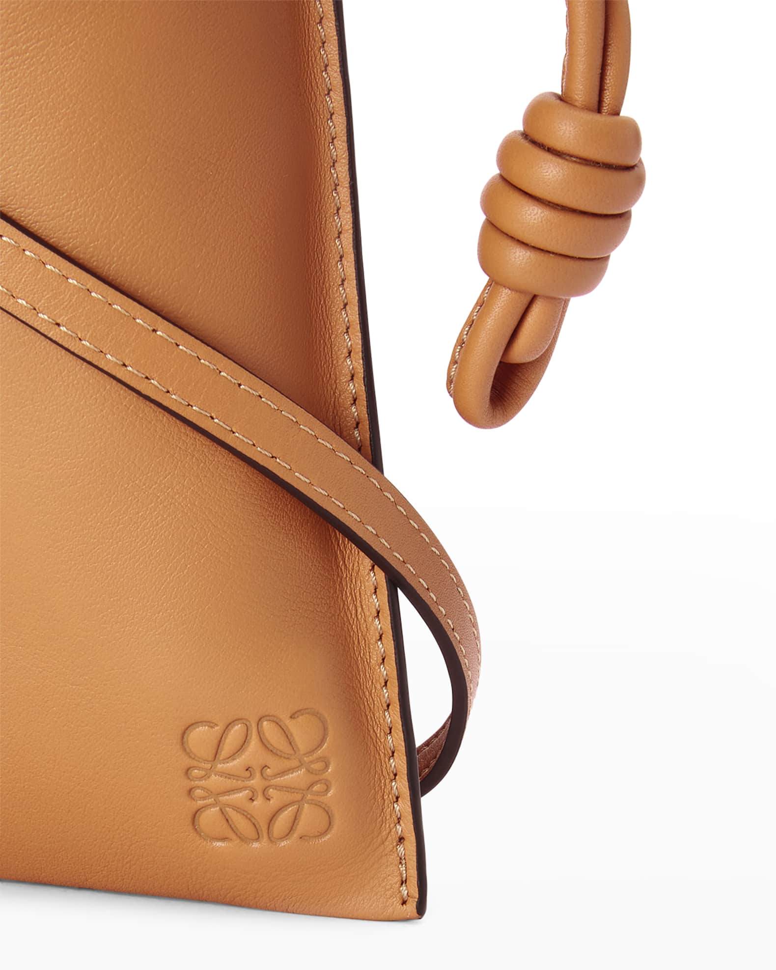 Loewe Flamenco Pocket Mini Drawstring Crossbody Bag | Neiman Marcus