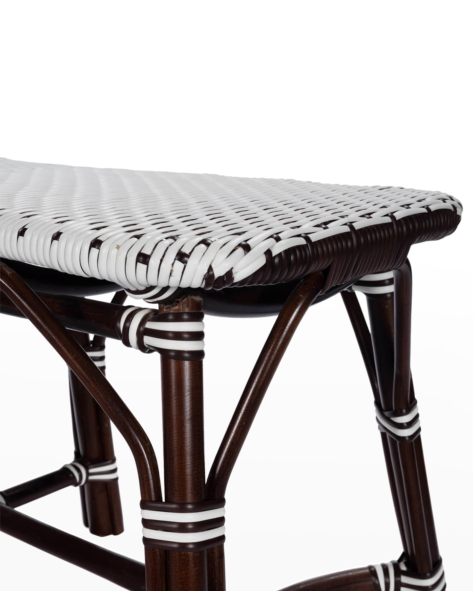 Butler Specialty Co Anna Rattan Bench | Neiman Marcus