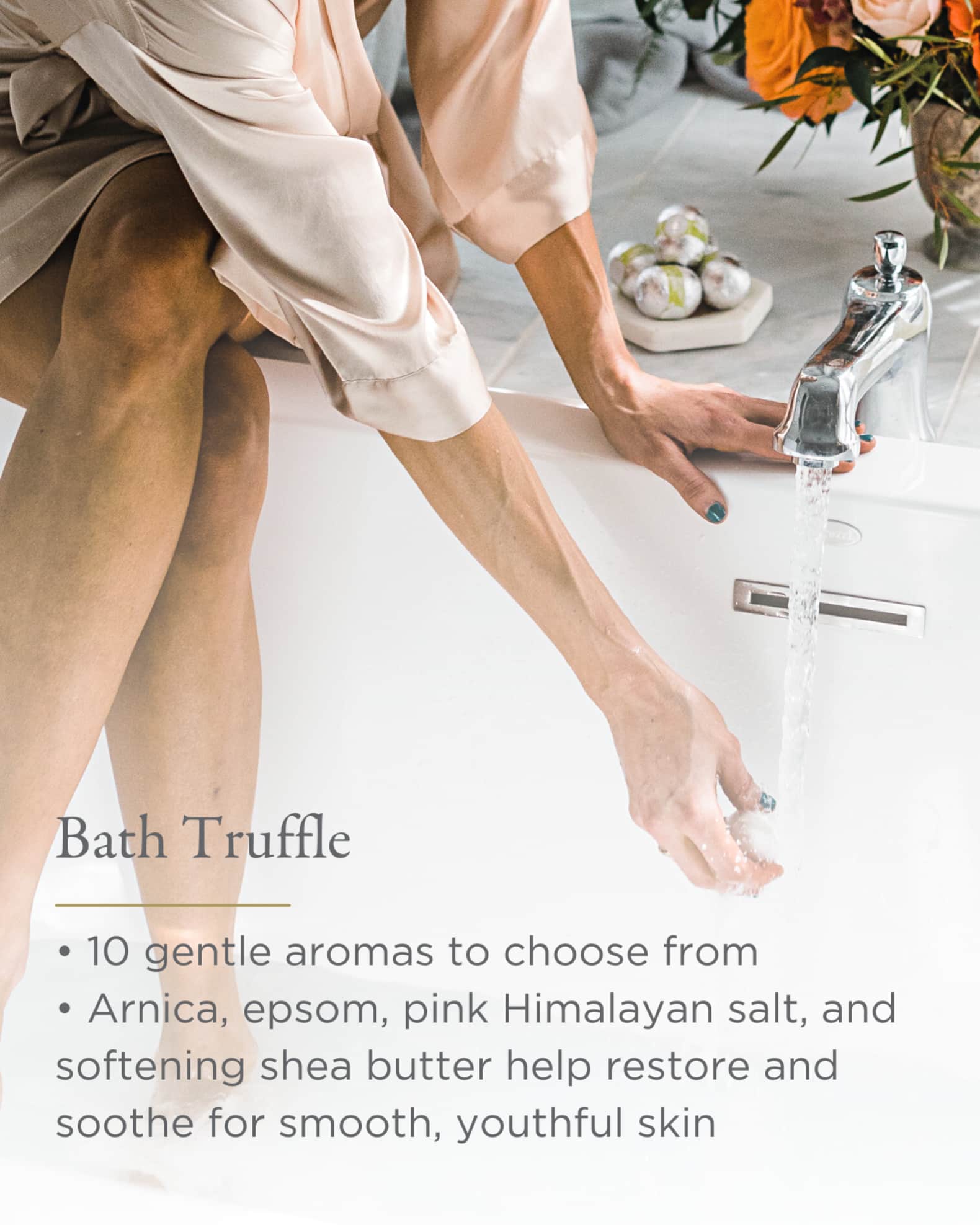 ZENTS Mandarin Bath Truffles, Set of 4 | Neiman Marcus
