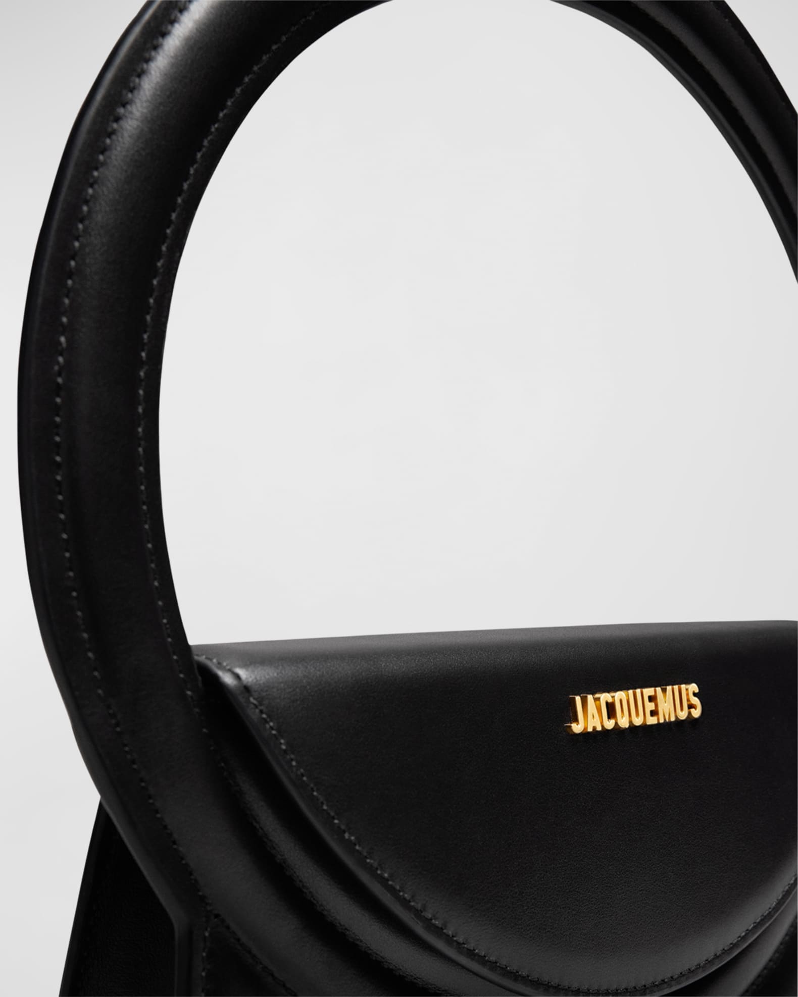 Jacquemus Le Sac Rond Top Handle Bag | Neiman Marcus