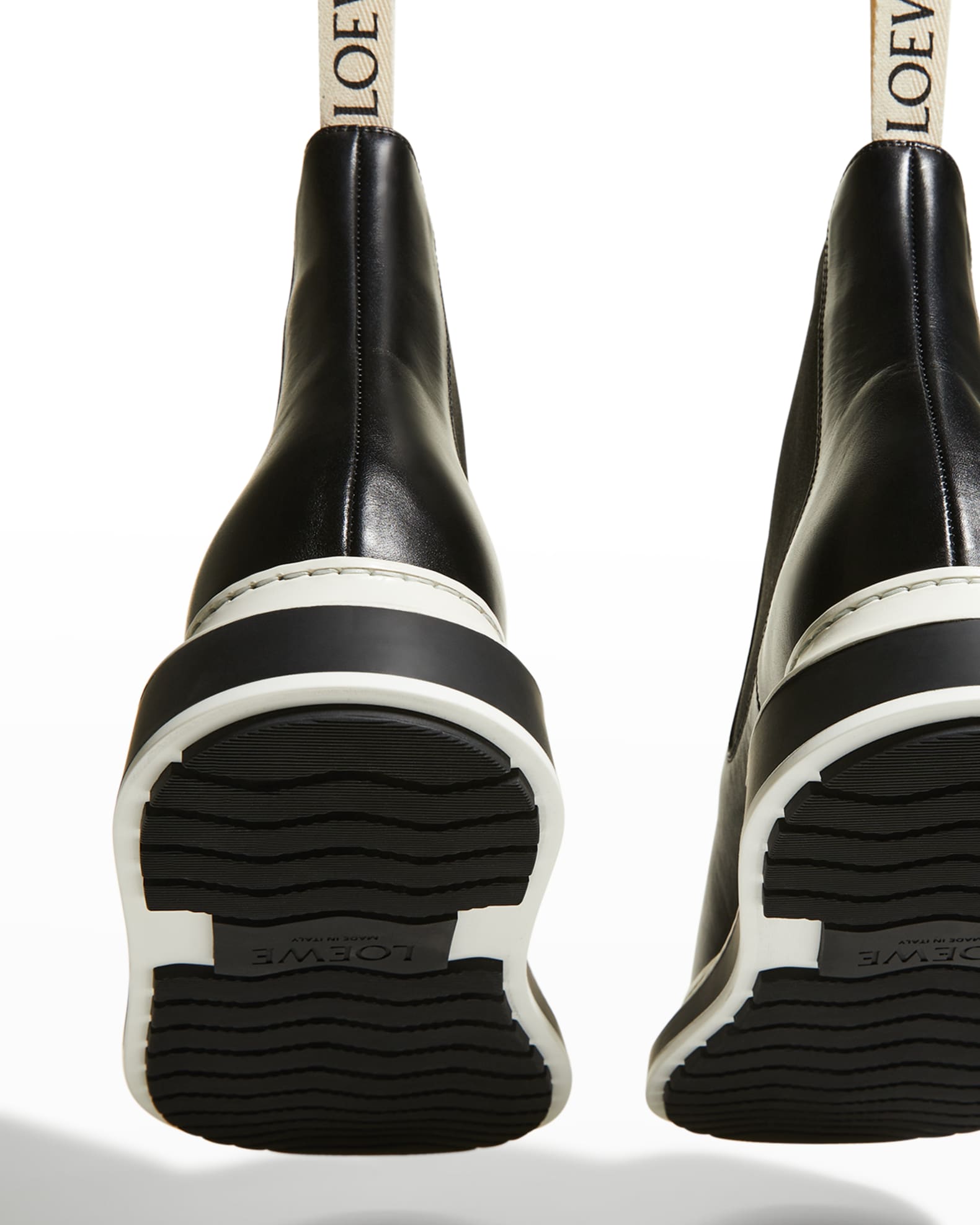 Loewe Men's Leather Chelsea Boots | Neiman Marcus