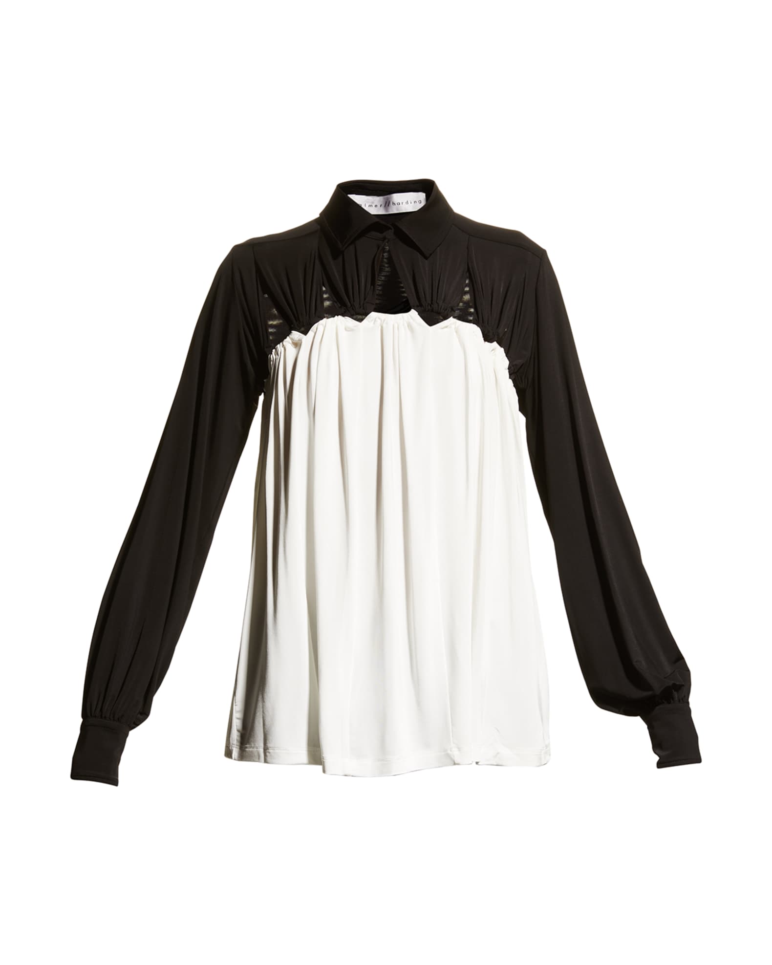 palmer//harding Together Jersey Blouse | Neiman Marcus