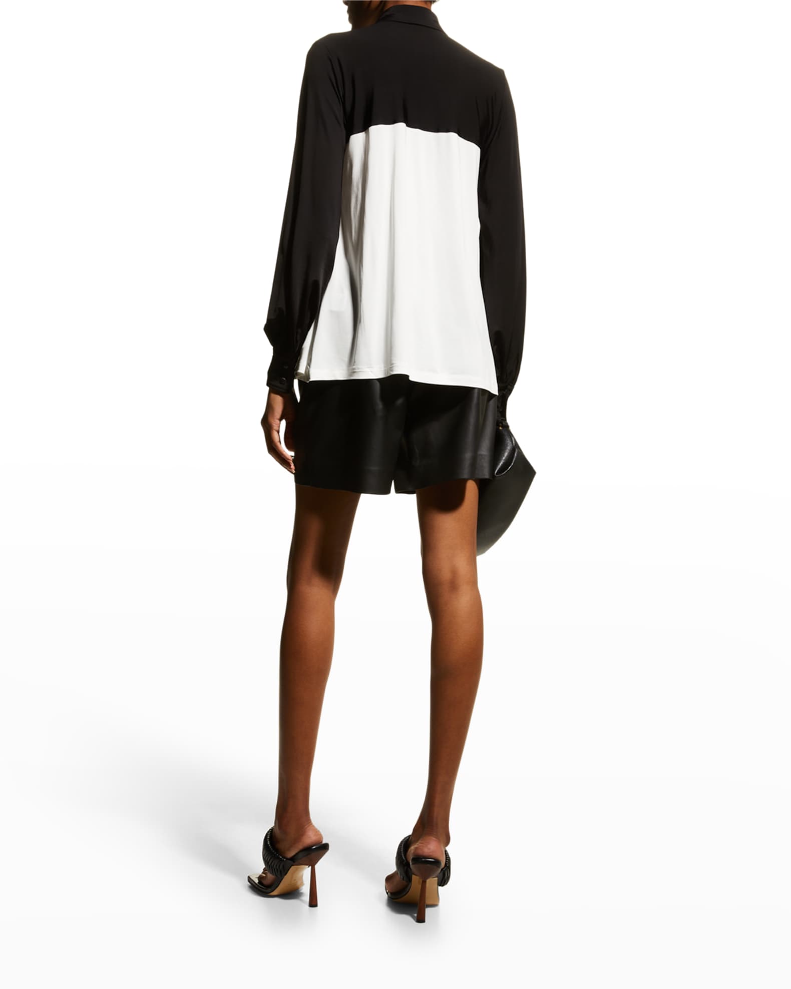 palmer//harding Together Jersey Blouse | Neiman Marcus