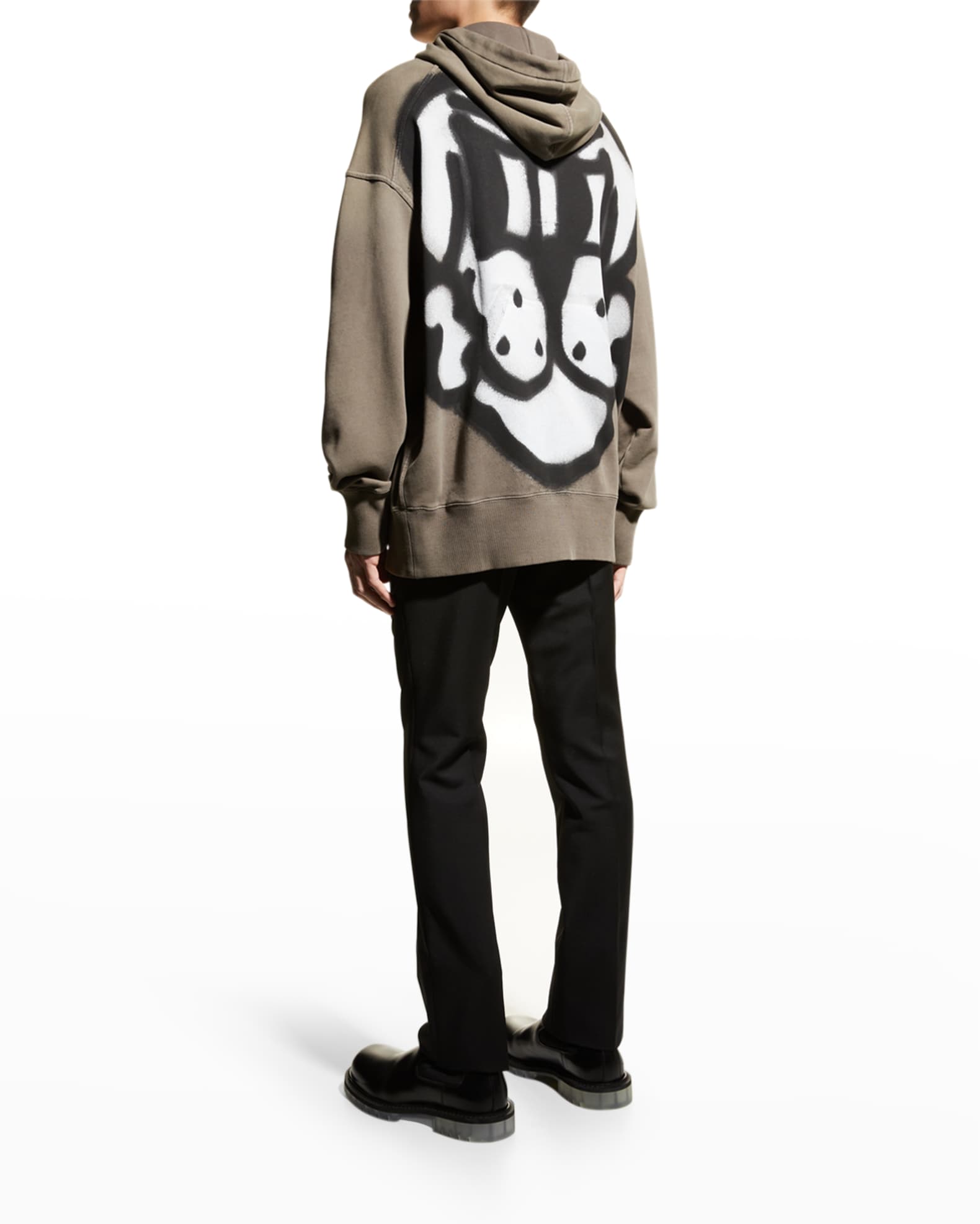 Givenchy Men's Oversized Chito Graphic Hoodie | Neiman Marcus