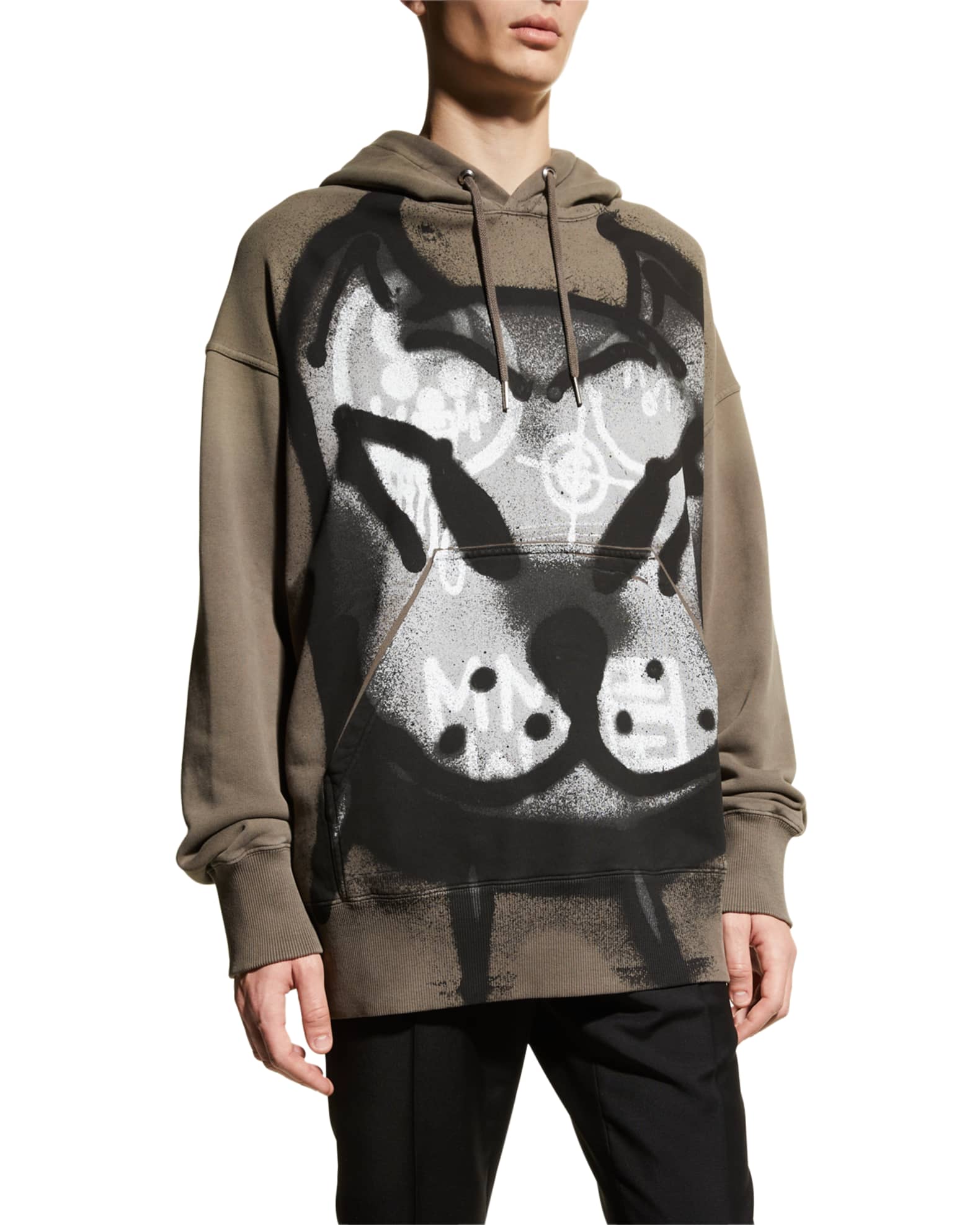 Givenchy Men's Oversized Chito Graphic Hoodie | Neiman Marcus