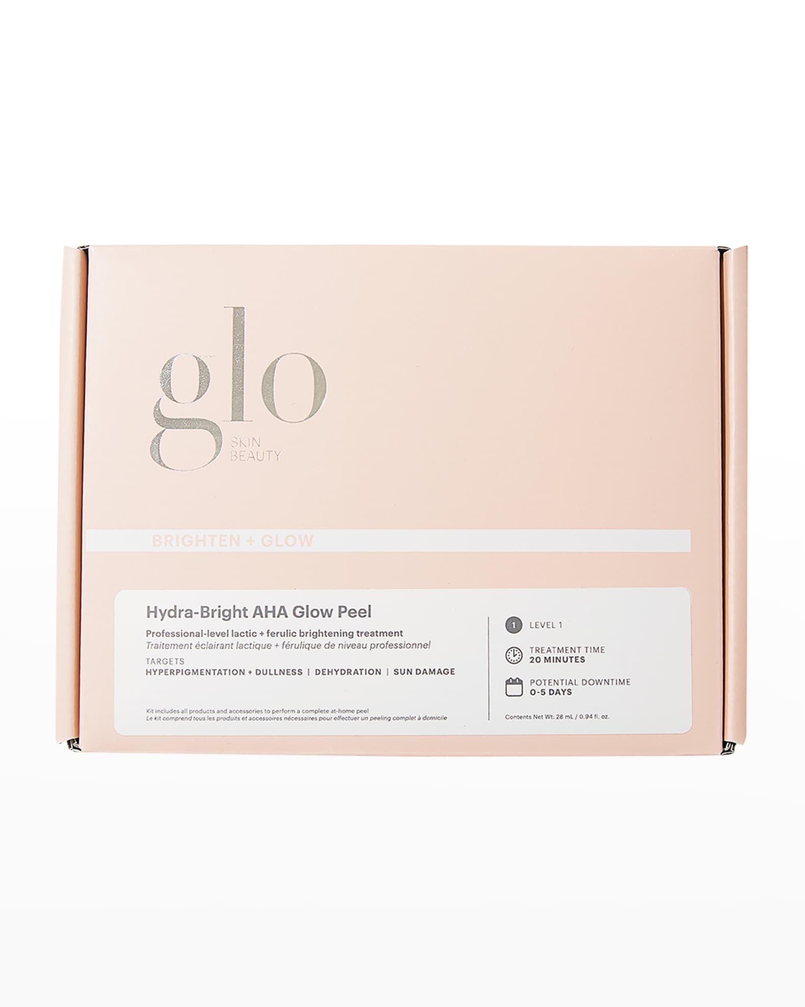 Glo Skin Beauty Hydra-Bright AHA Glow Peel Set | Neiman Marcus